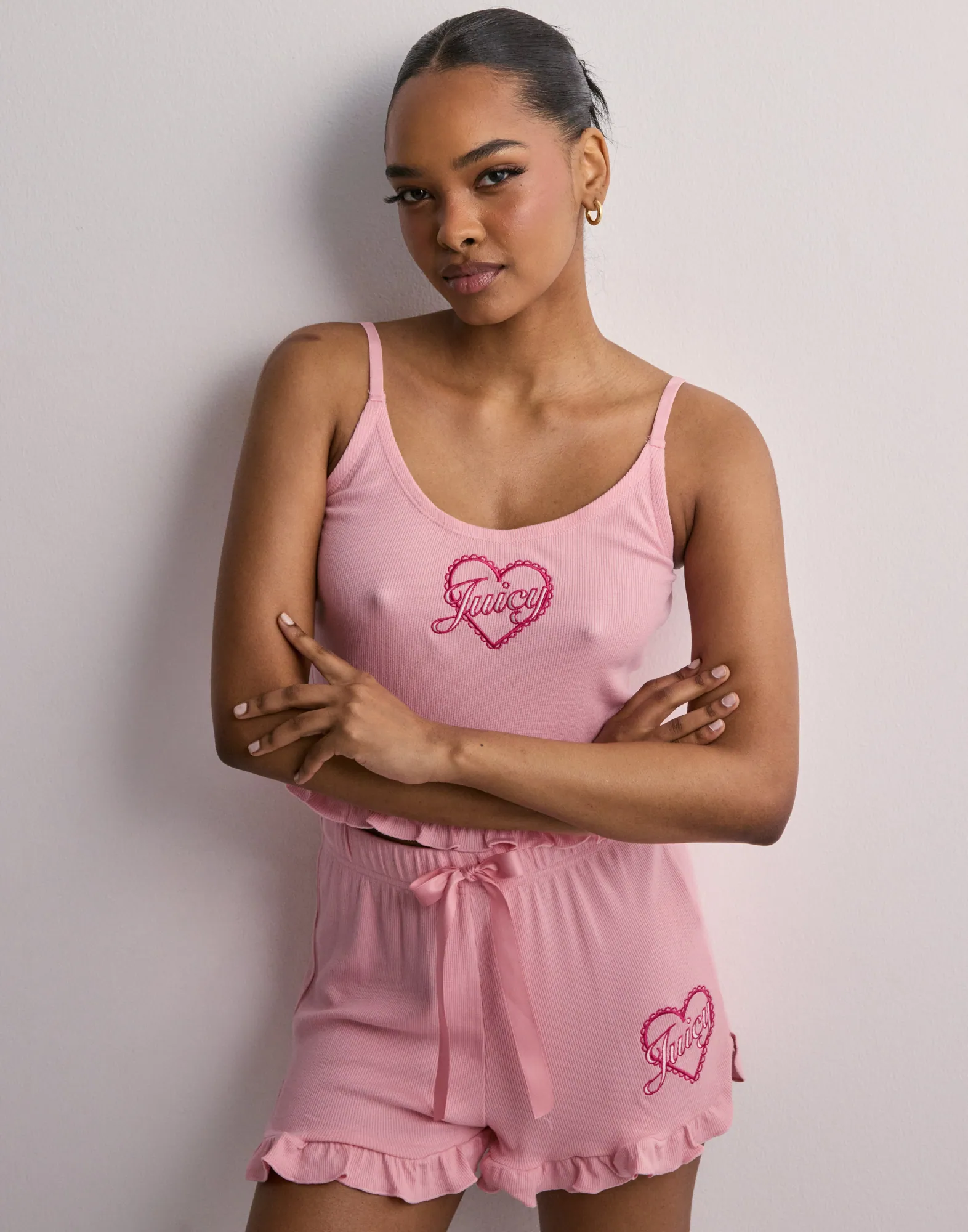 Buy Juicy Couture FELIX FRILLED SHORTS - Candy Pink | Nelly.com