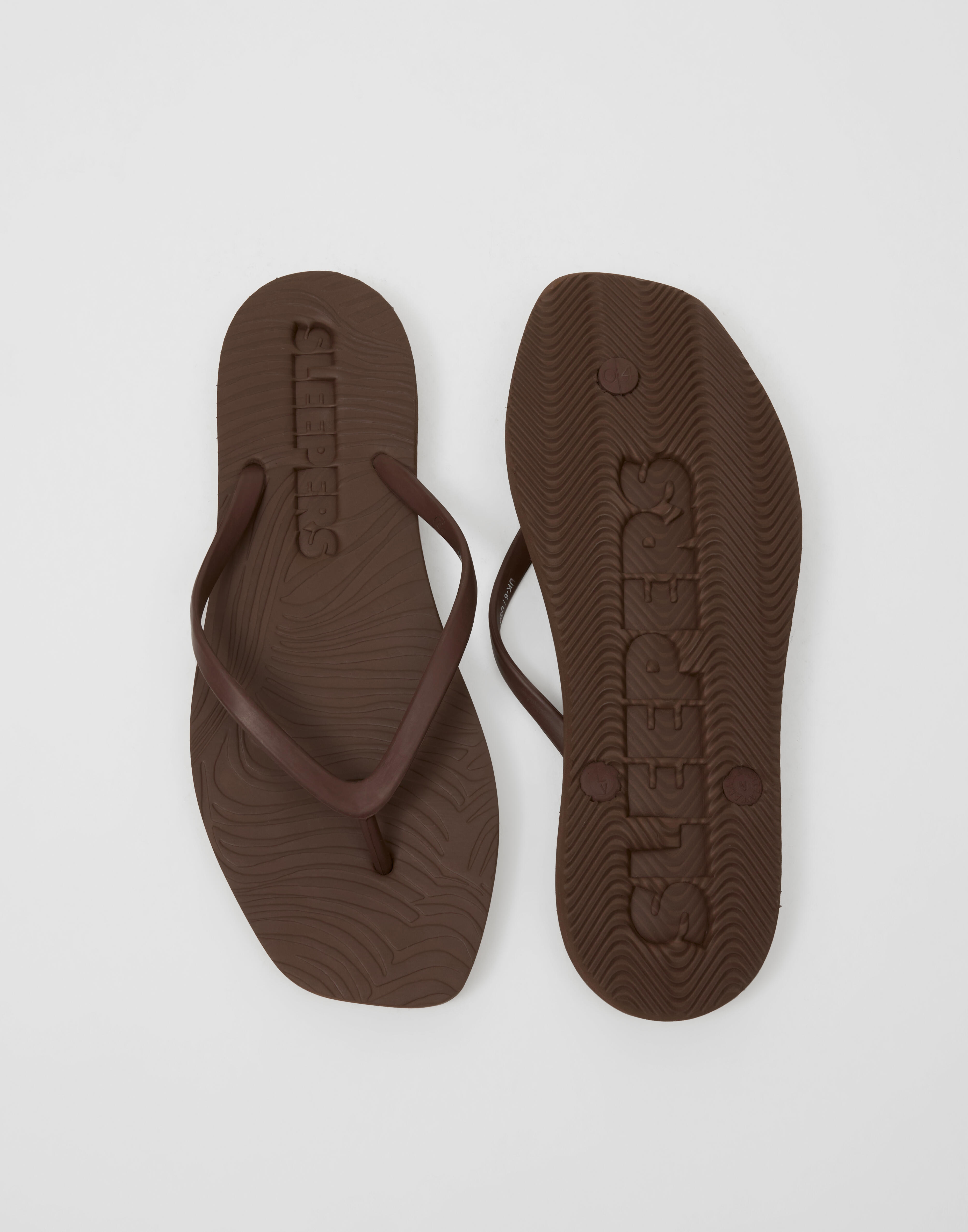 Buy Sleepers Tapered Flip Flops - Brown | Nelly.com