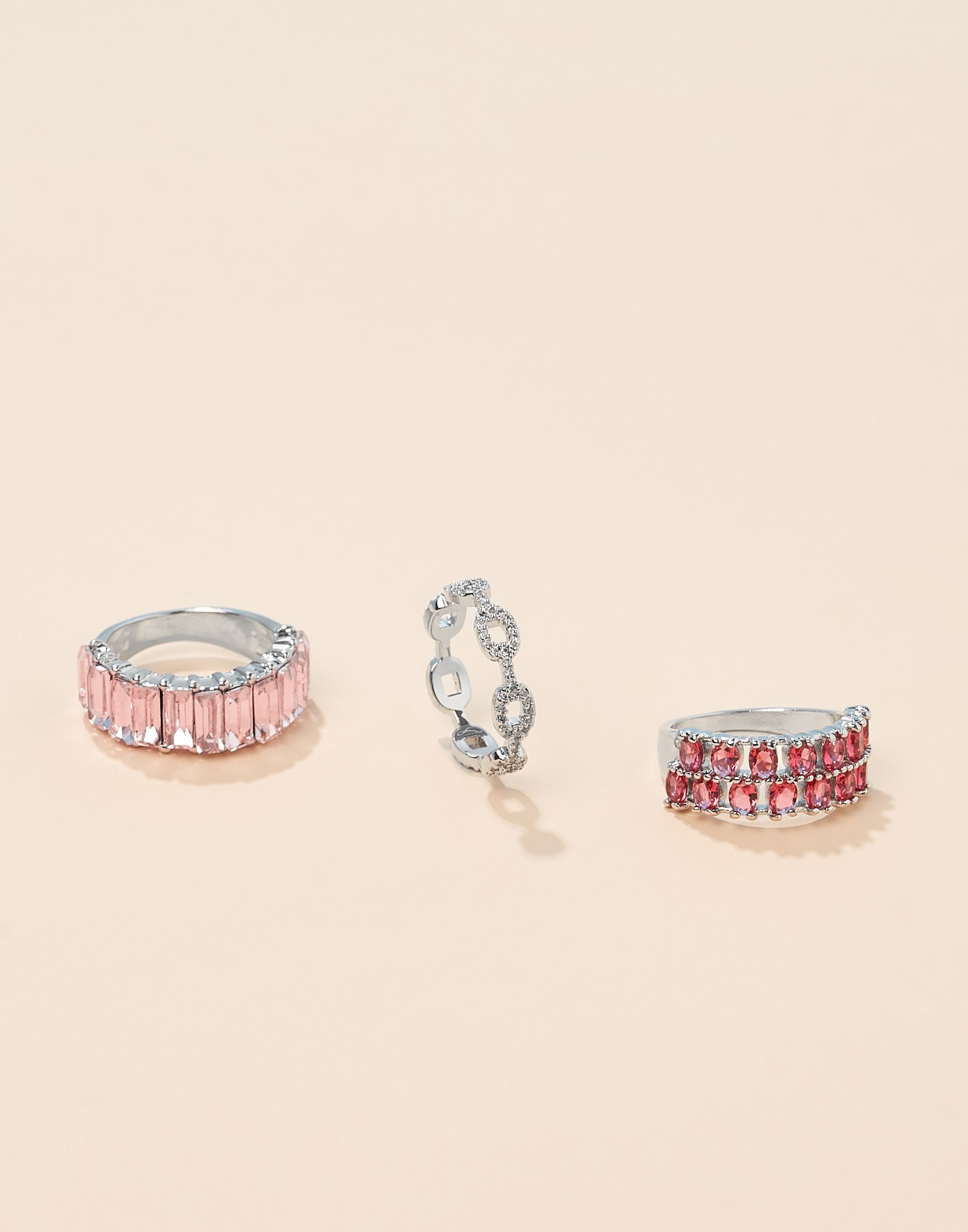 Buy Nelly Bonanza Ring Pack - Silver | Nelly.com
