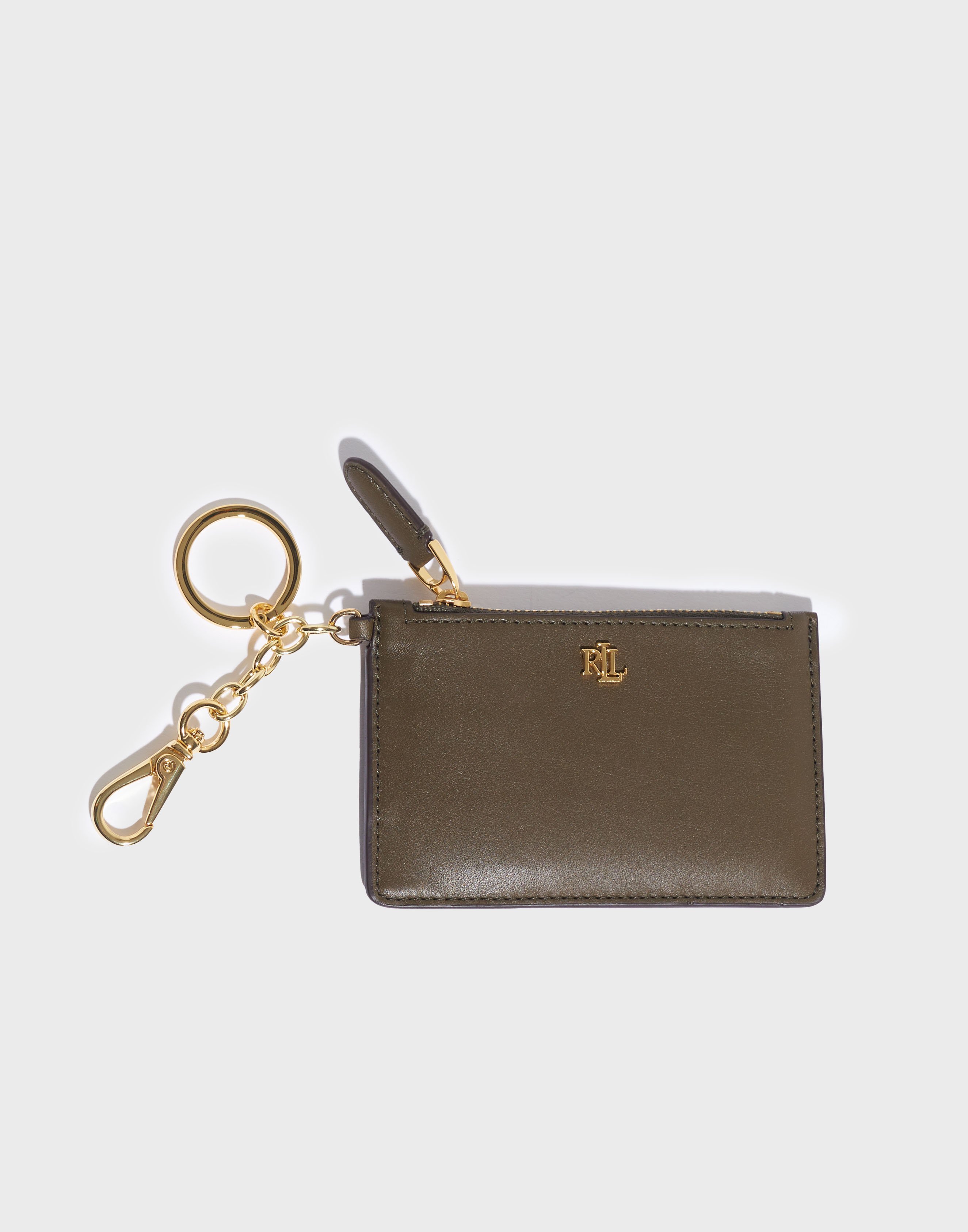 Köp Lauren Ralph Lauren ZIP CARD CAS-CARD CASE-SMALL - Green | Nelly.com