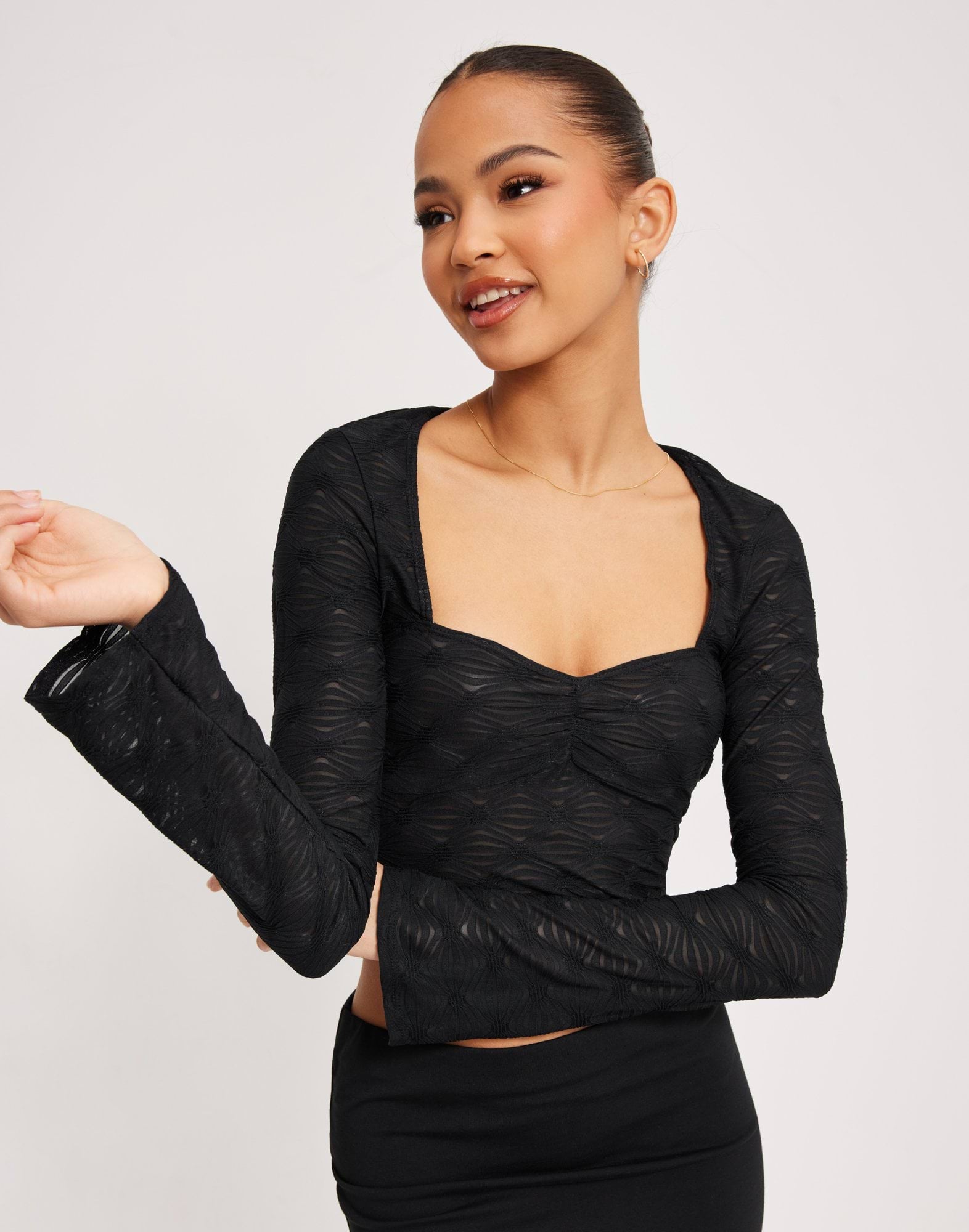 Köp Nelly My Sweetheart Top - Black | Nelly.com