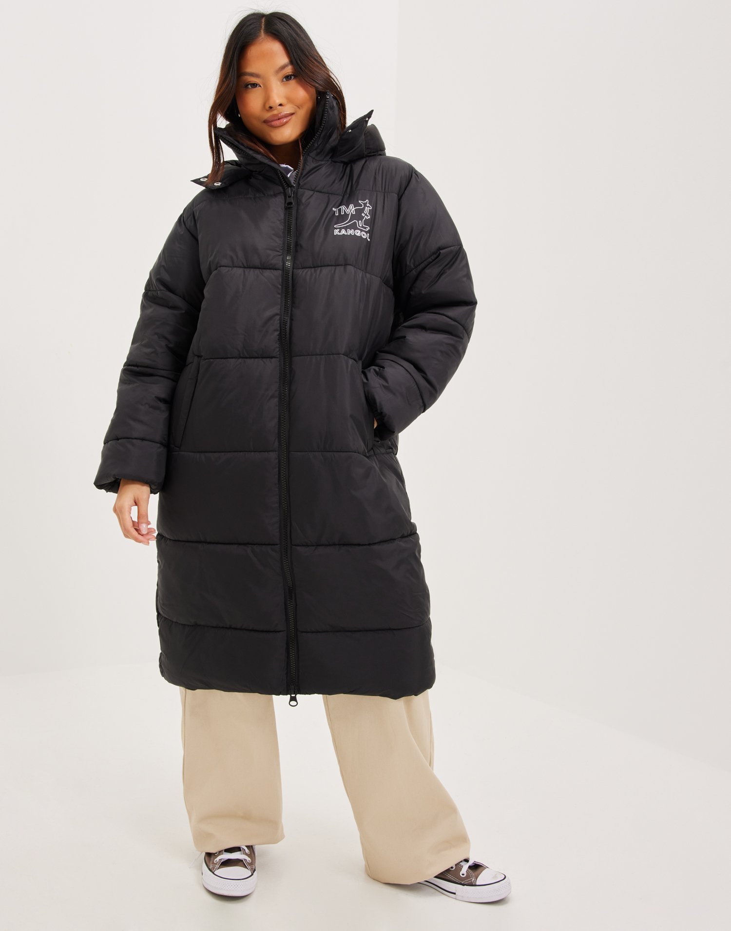 Köp Kangol KG KENNSINGTON LONG PUFFER - Black | Nelly.com