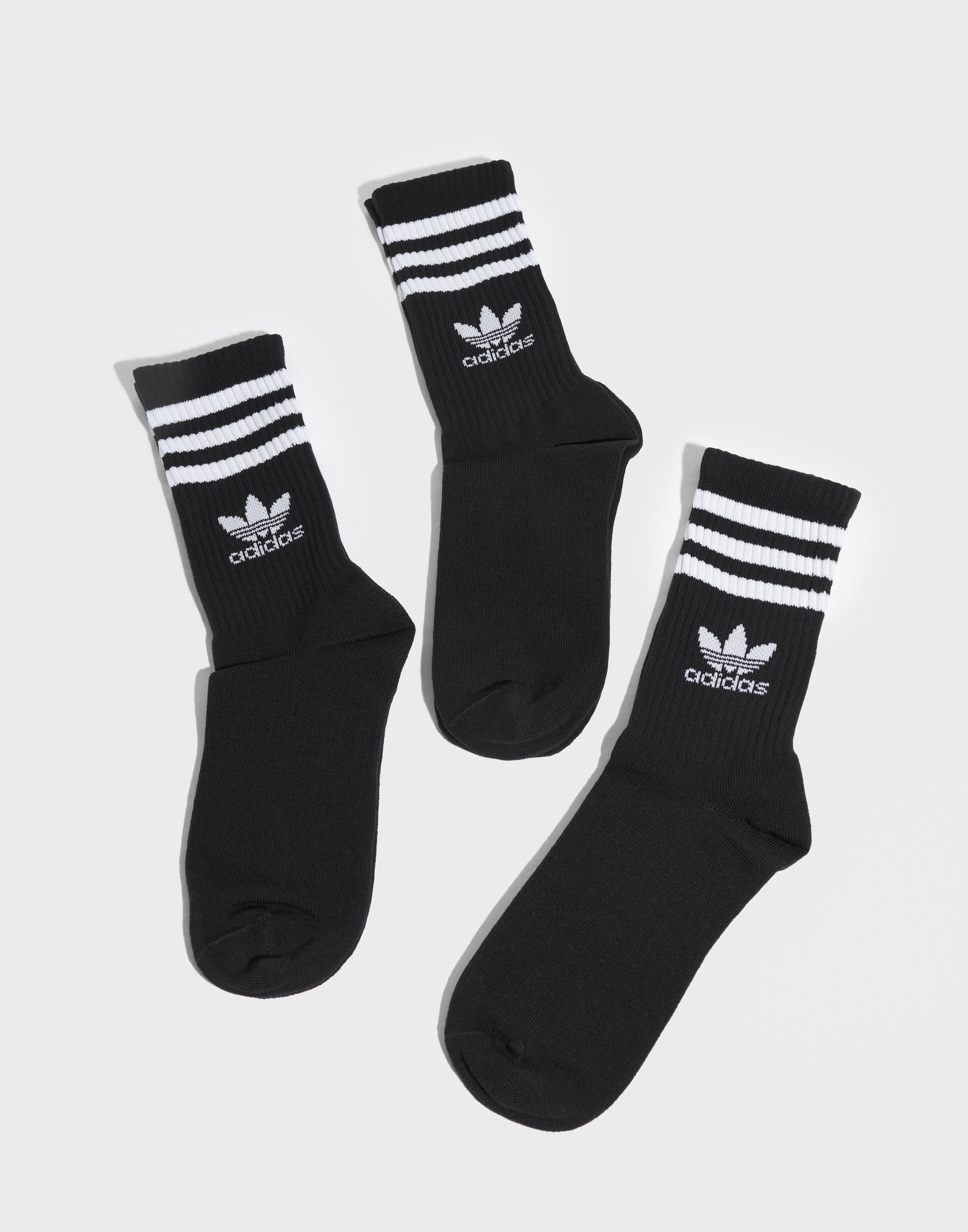 Osta Adidas Originals CREW SOCK 3STR - Black | Nelly.com