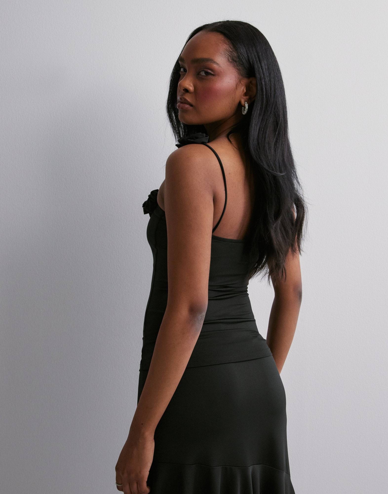 Köp Nelly Rose Strap Top - Black | Nelly.com