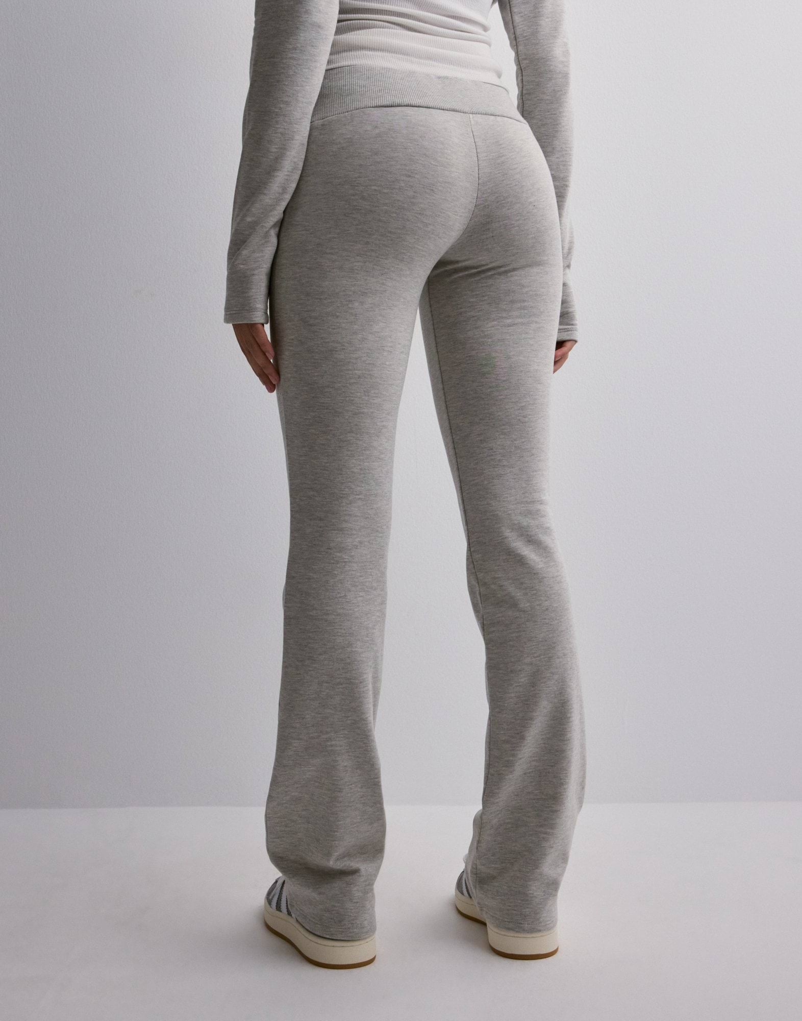 Köp Nelly Cozy Chill Pants - Grey Melange | Nelly.com