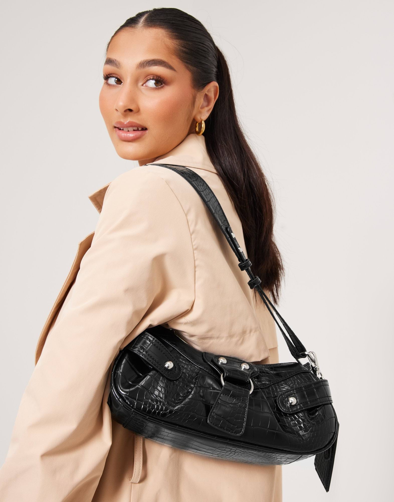 Buy Nelly Caught My Eye Handbag - Black | Nelly.com