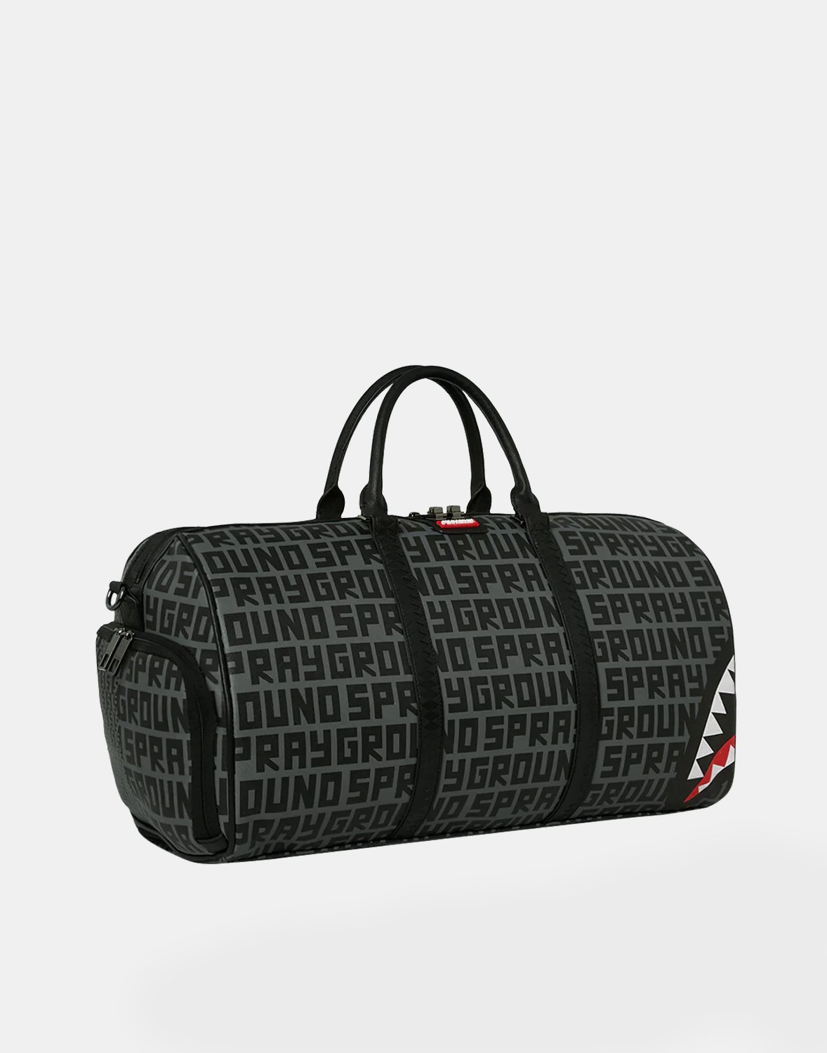 Buy Sprayground SPLIT INFINITY CHECK LARGE DUFFLE - Black | NLYMAN