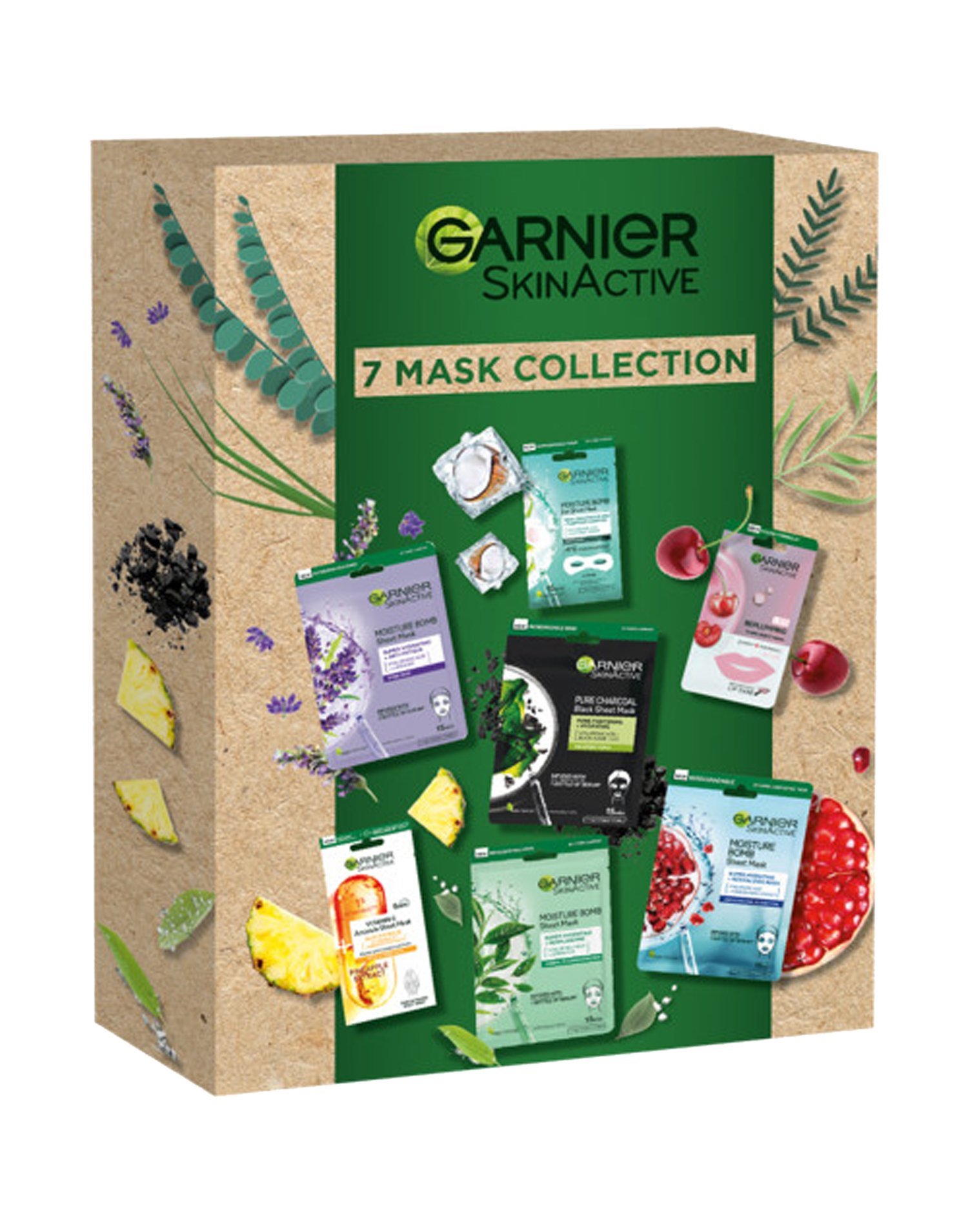 Buy Garnier Garnier SkinActive Sheet Mask Collection gift set ...