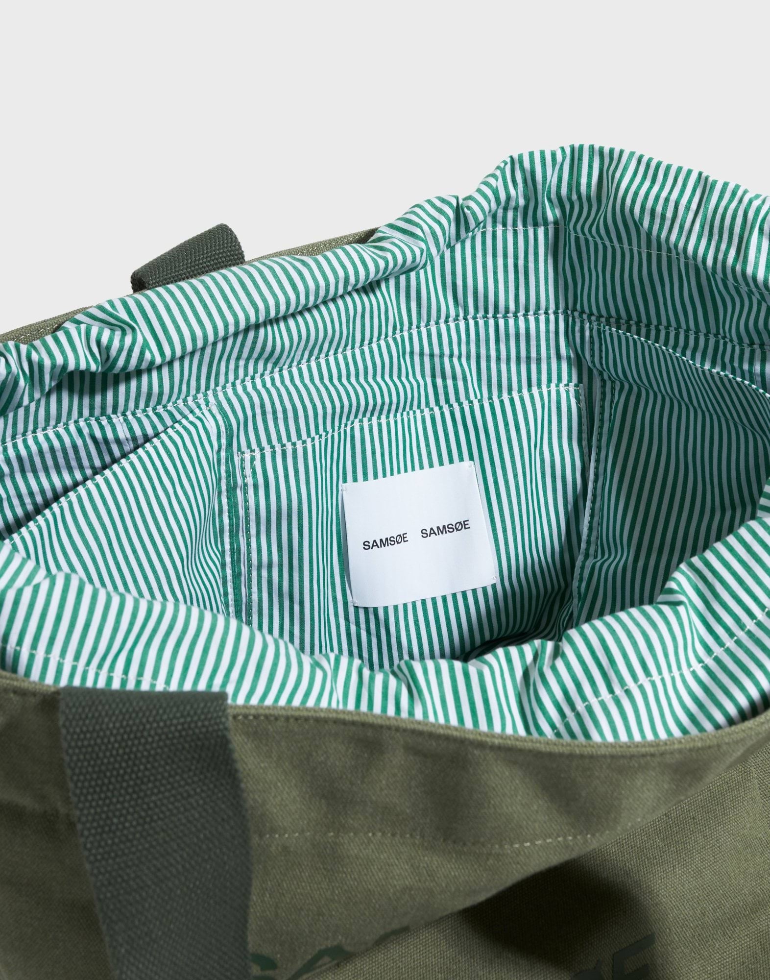 Buy Samsøe Samsøe Salamis shopper L 15197 - Dusty Olive | Nelly.com