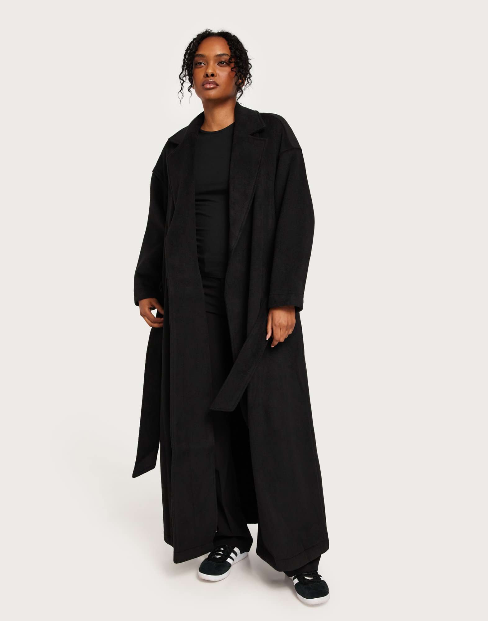 Buy Object Collectors Item OBJCLARA OVERSIZE WOOL COAT A DIV - Black ...
