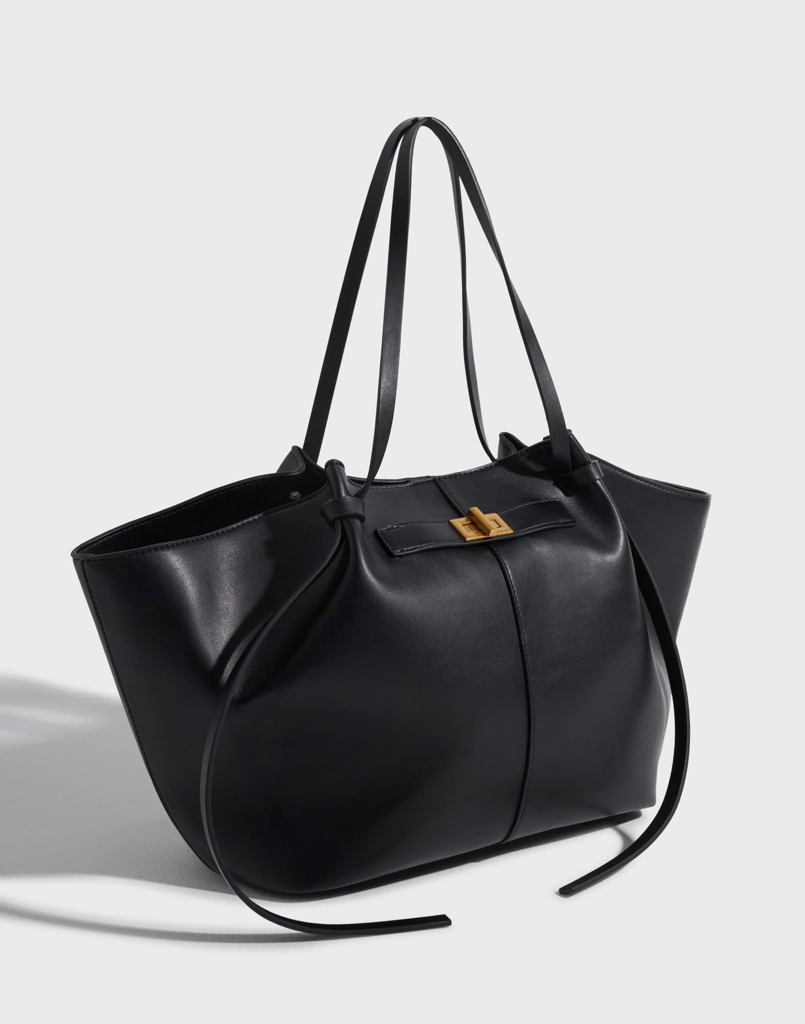 Buy Gina Tricot Long strap pu bag - Black | Nelly.com