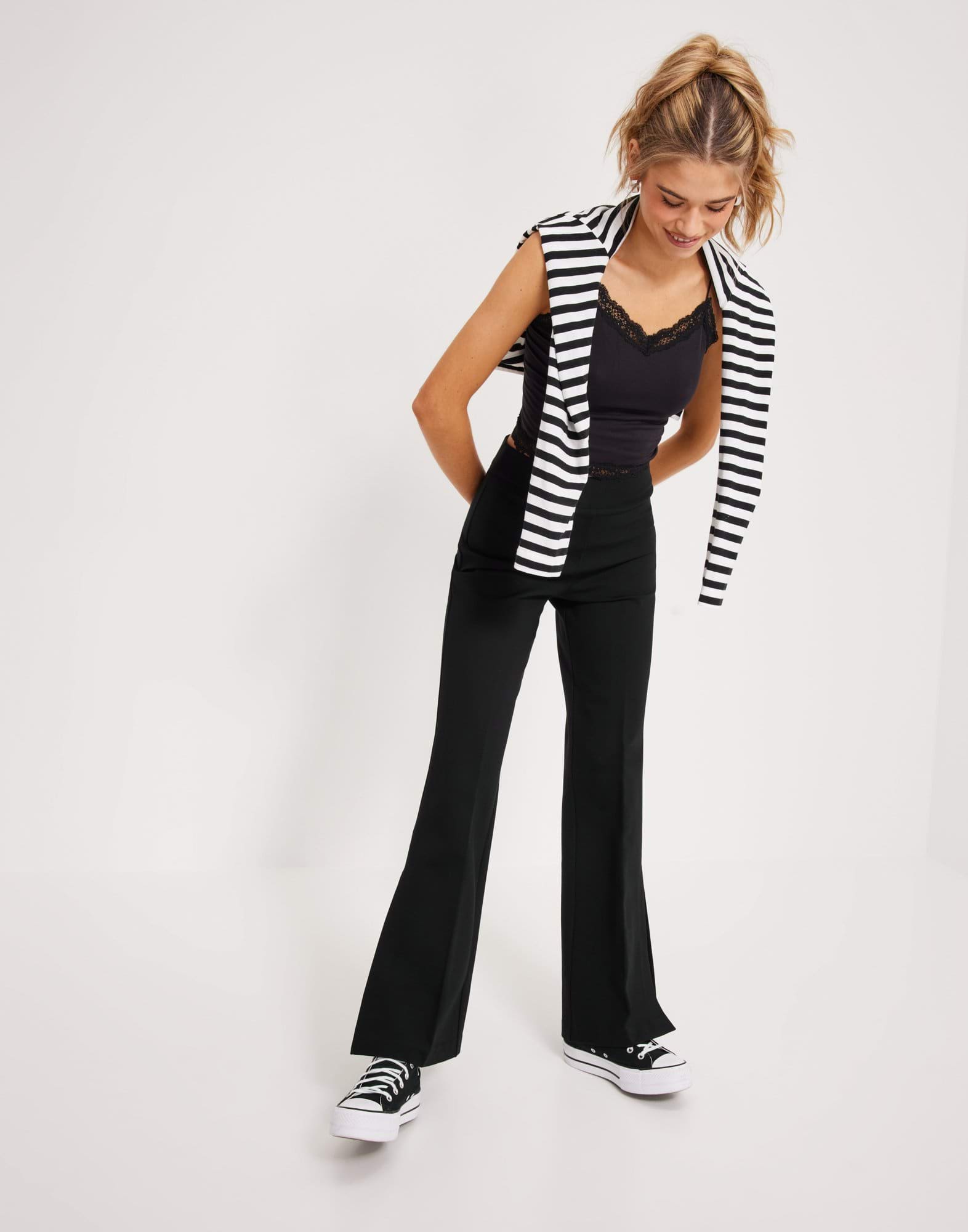 Köp Spanx The Perfect Double Slit Pant - *NY*Classic Black | Nelly.com
