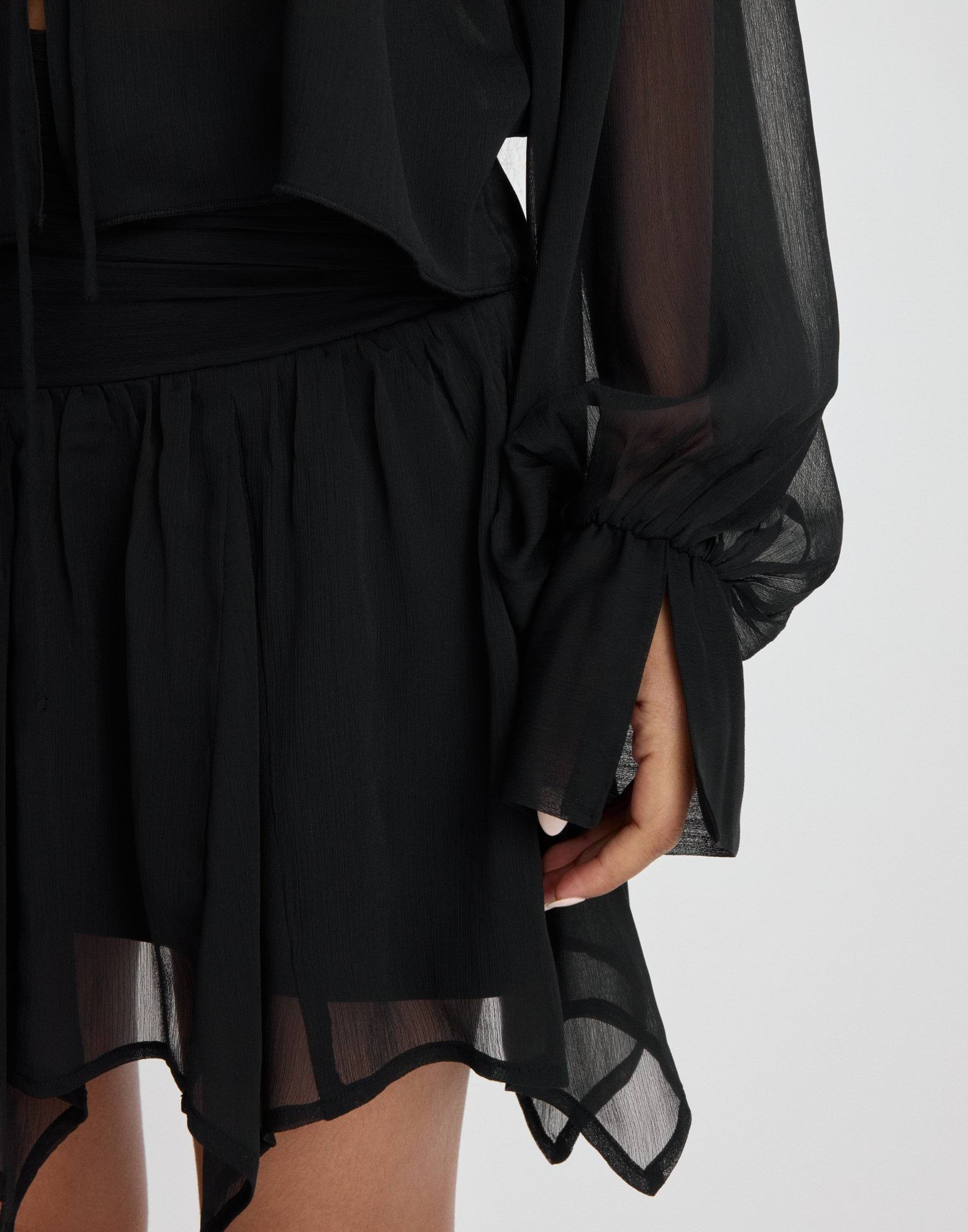 Osta Nelly Flowy Mini Skirt - Black | Nelly.com