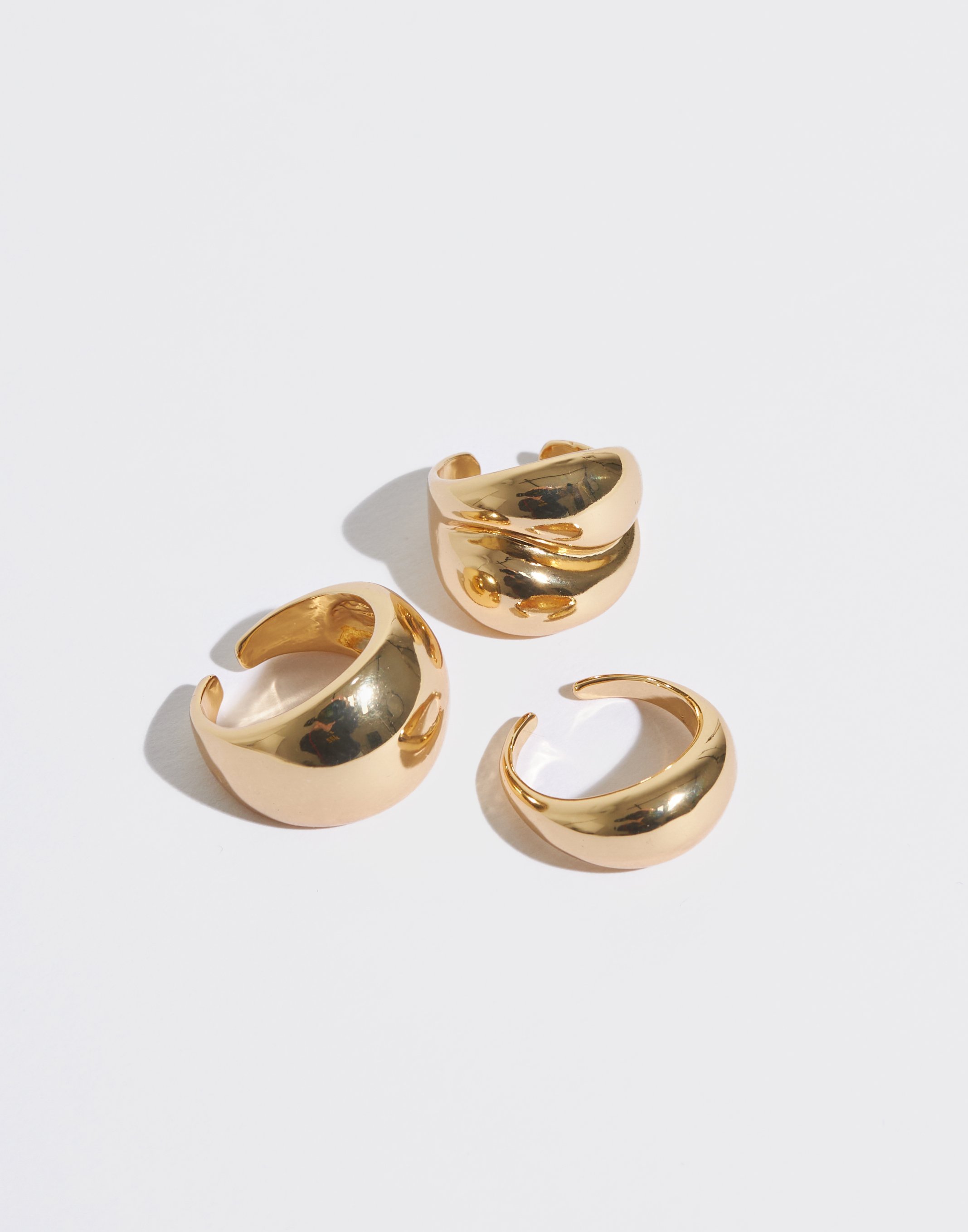 Köp Nelly Chunky Ring Set - Gold | Nelly.com