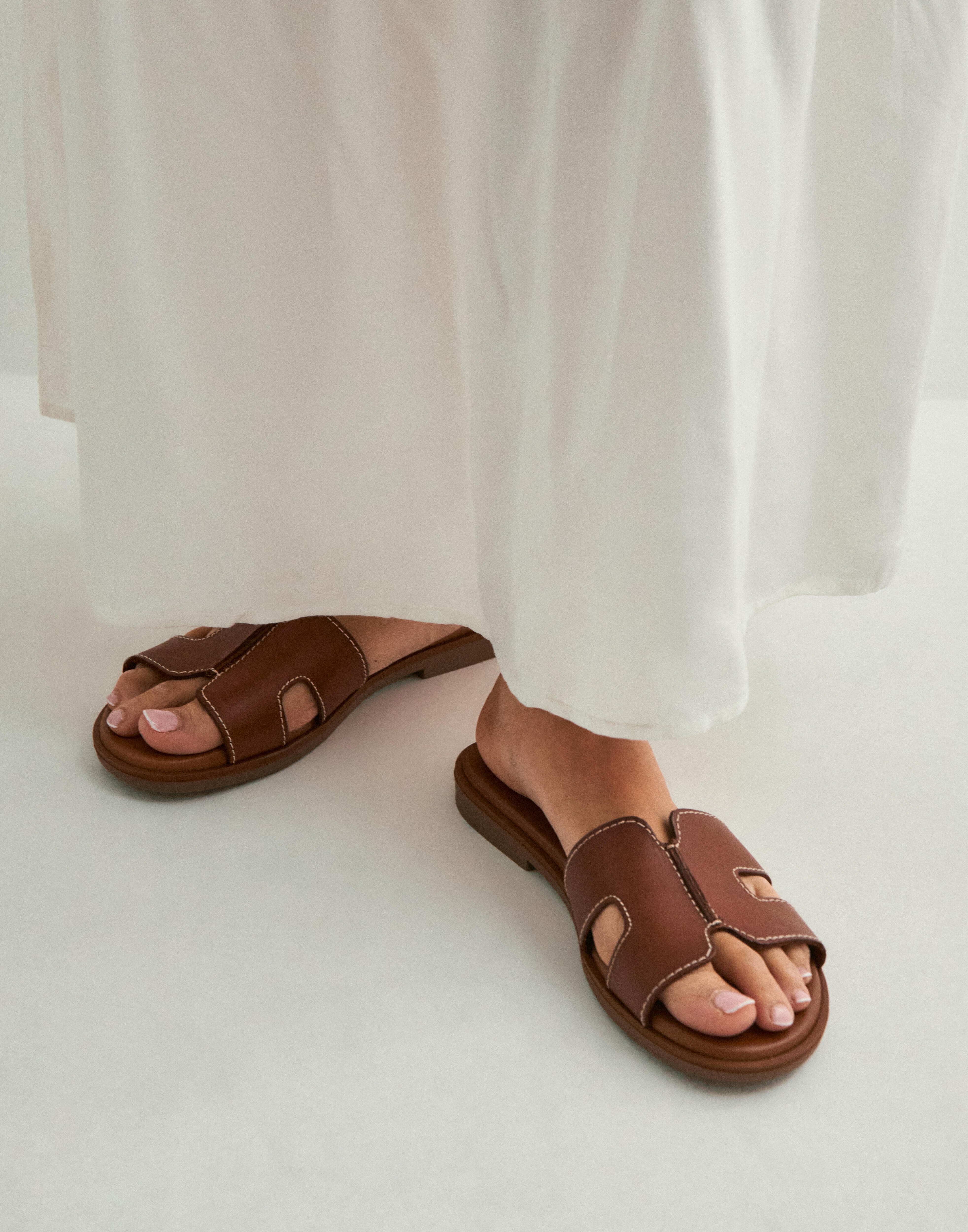Kjøp Pavement Pam Sandals - Tan | Nelly.com