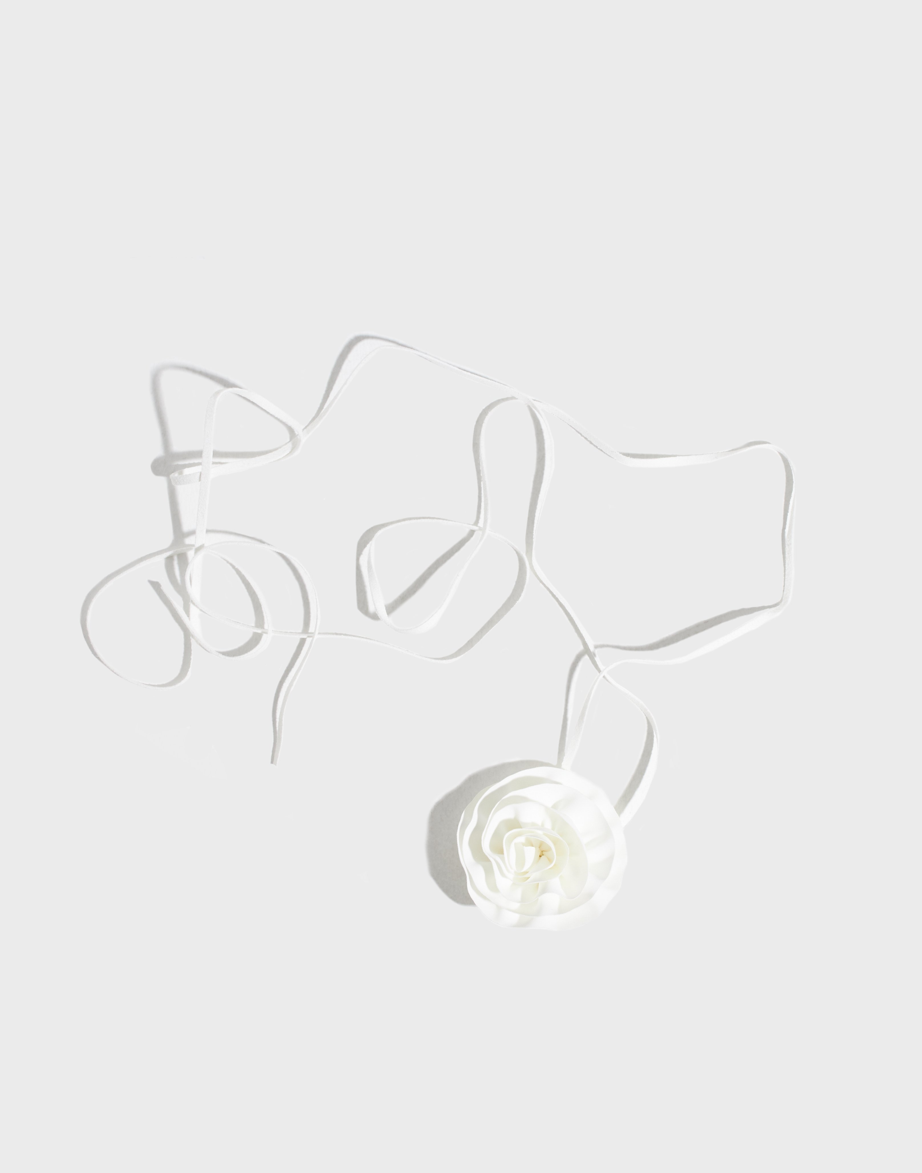 Buy Neo Noir Rose With String - White | Nelly.com