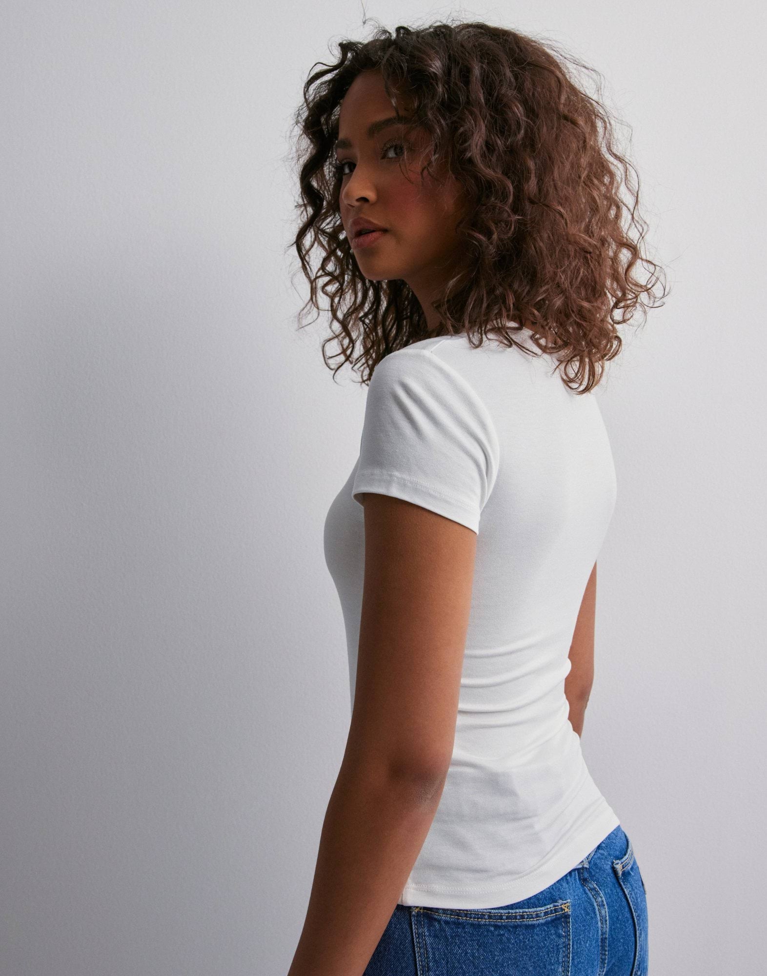 Buy Nelly My Perfect Soft Tee - White | Nelly.com
