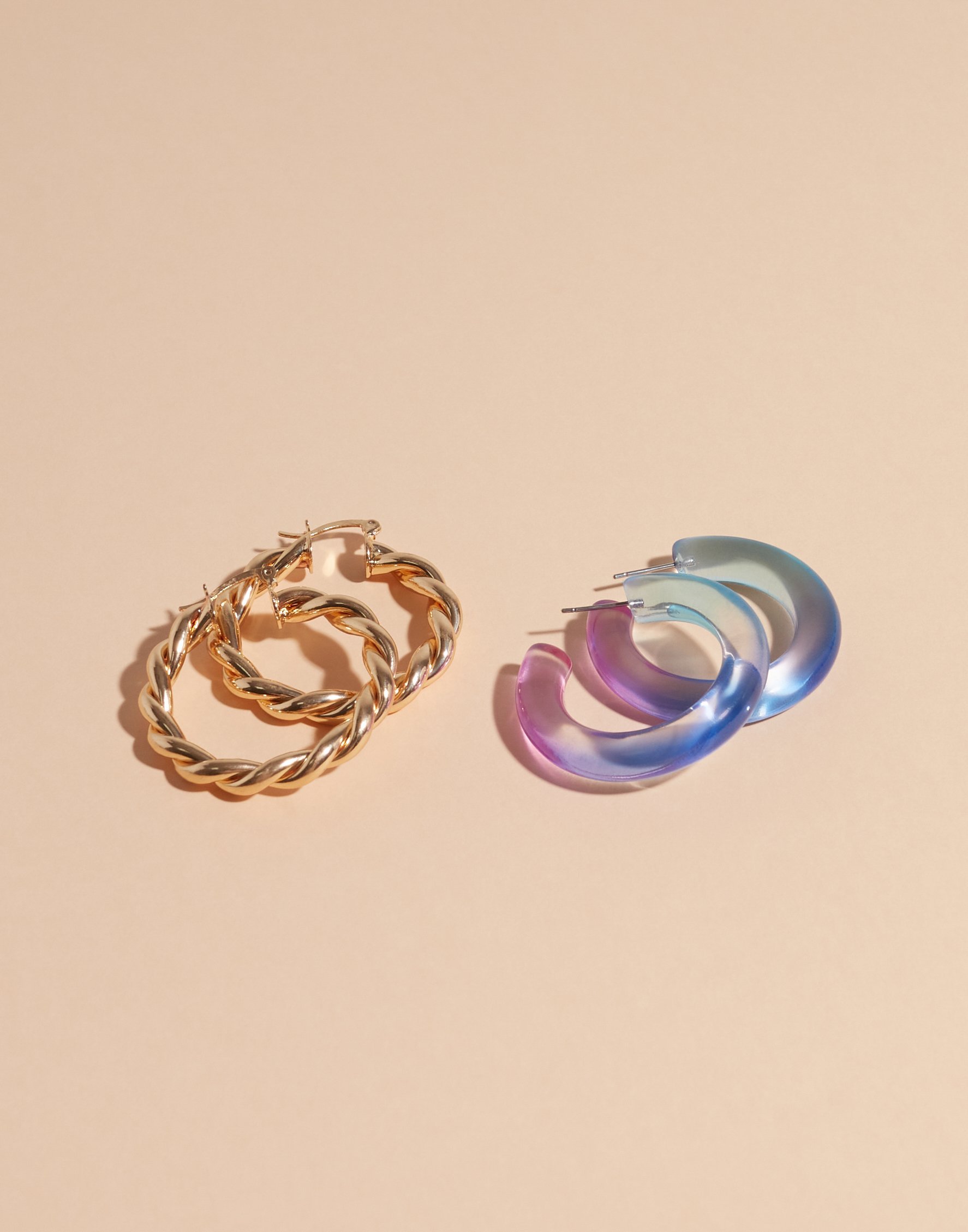 Buy Nelly Rainbow Hoops Pack - Multi | Nelly.com