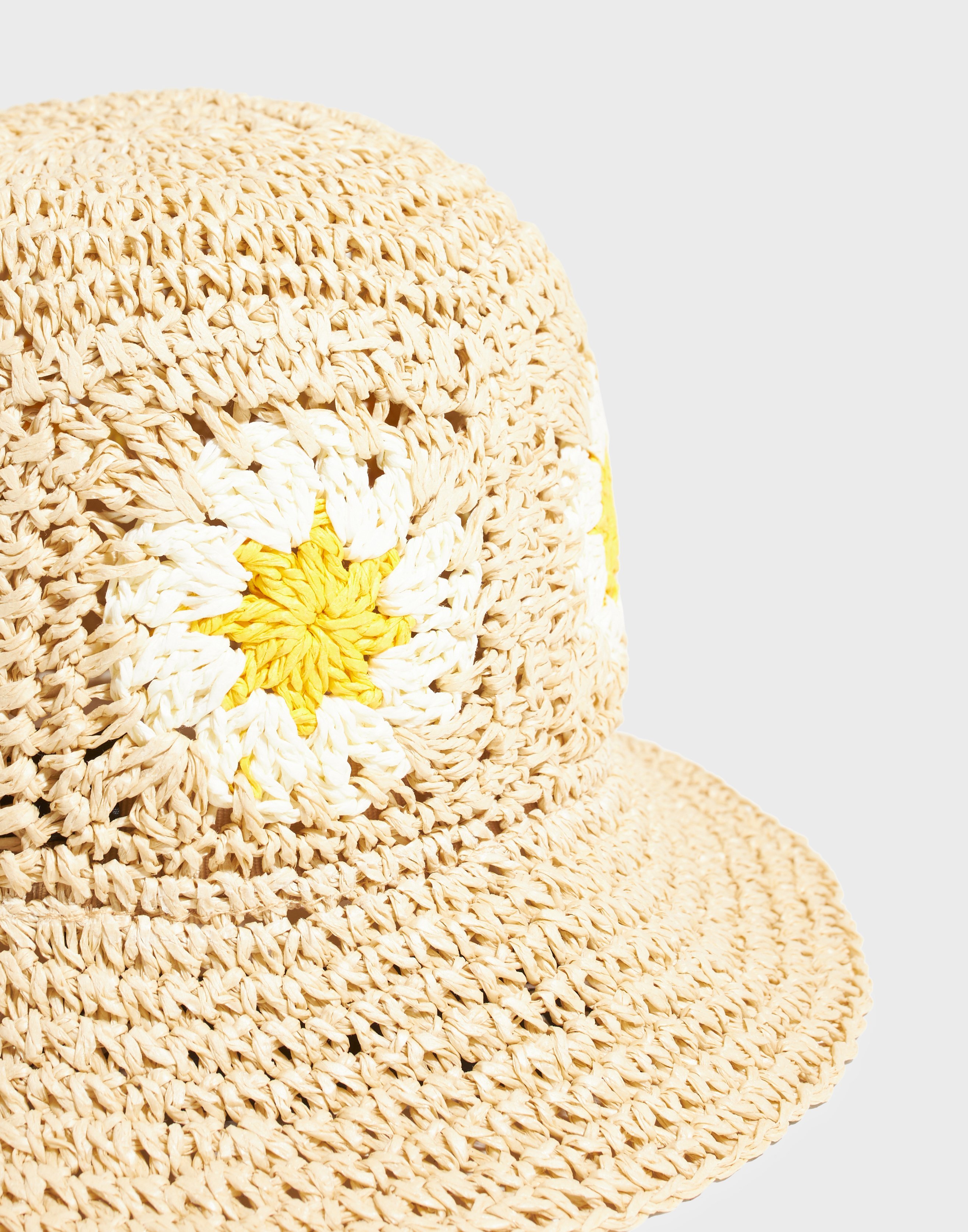 Buy Pieces PCBALOU STRAW HAT BOX SWW - Nature | Nelly.com