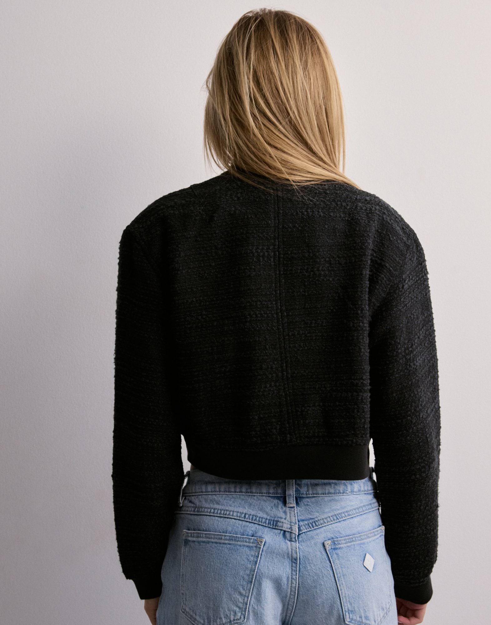 Köp Nelly Short Structure Jacket - Black | Nelly.com