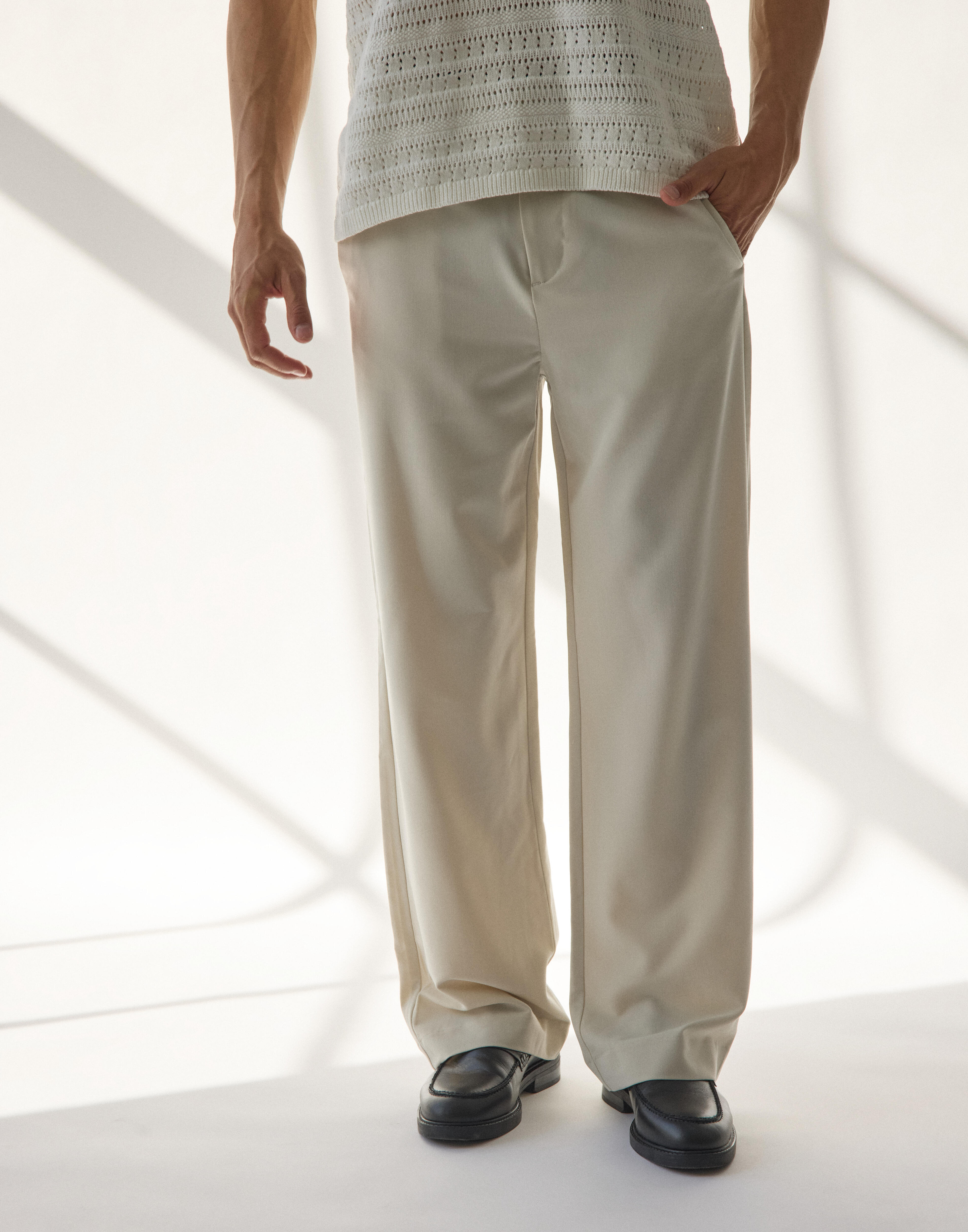 Köp Only & Sons ONSBOB-LE LOOSE 0071. PANT NOOS - Moonstruck | NLYMAN