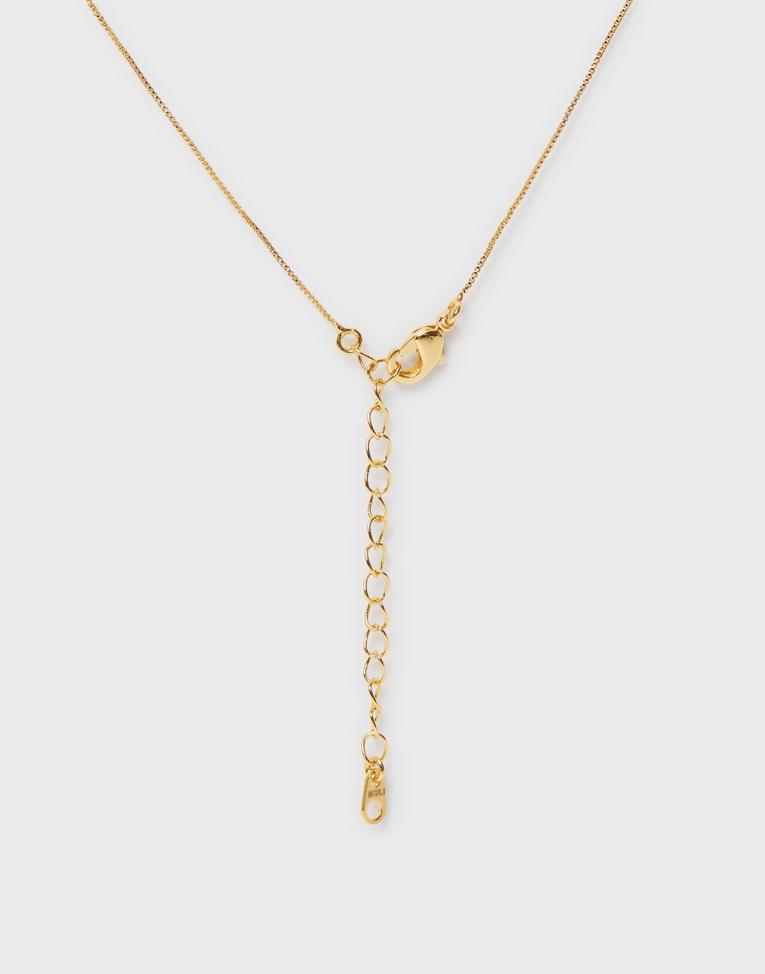 Buy Muli Collection Minimalistic Box Chain Necklace - Gold | Nelly.com