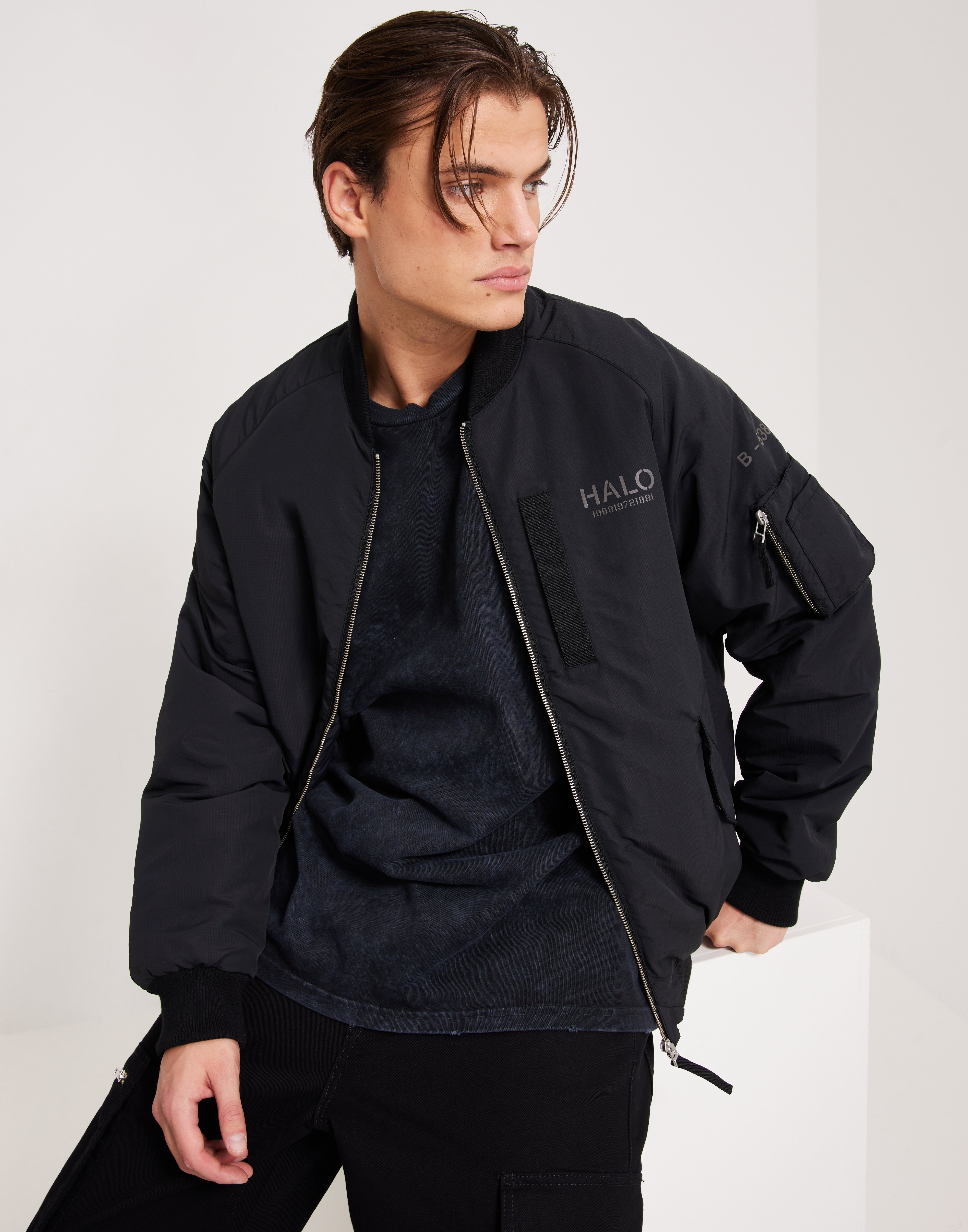 Buy Halo HALO CORDURA BOMBER JACKET - Black | NLYMAN