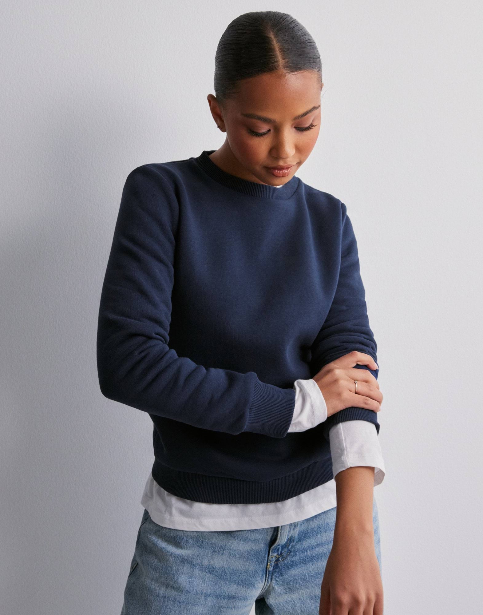 Kjøp Nelly My Perfect Sweat - Navy | Nelly.com