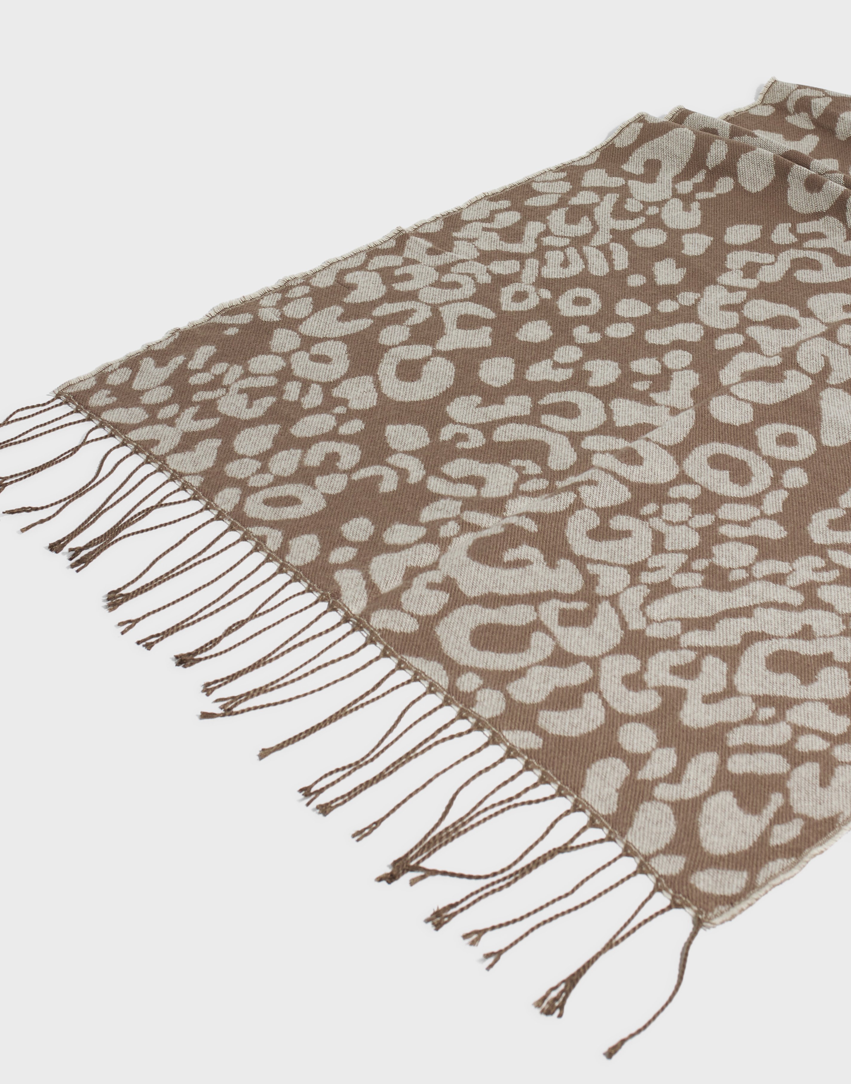 Köp Vero Moda VMHANNAH SCARF BOO - Brown Lentil Birch | Nelly.com
