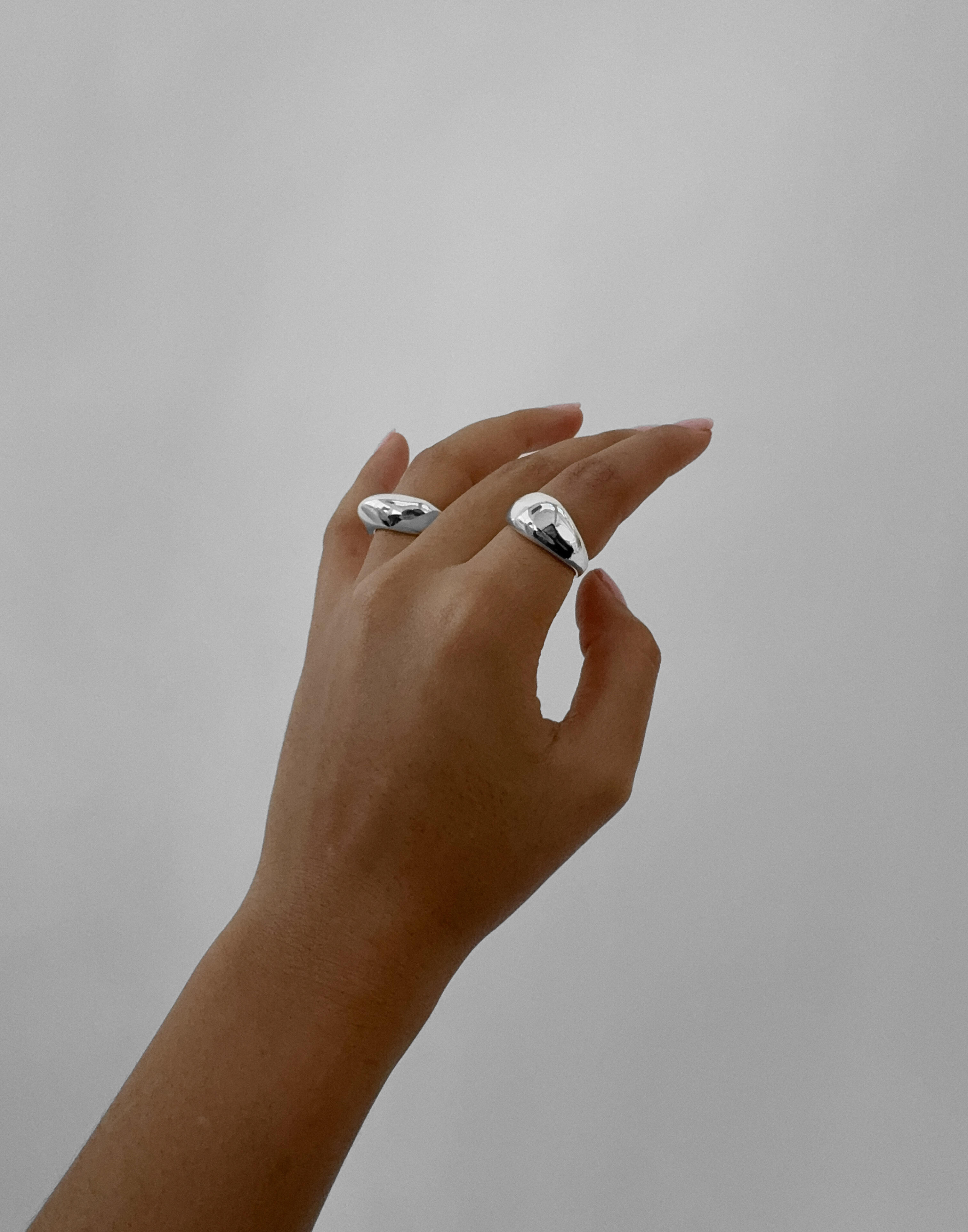 Köp Pilgrim DUNE Rings 2 in a set - Silver | Nelly.com