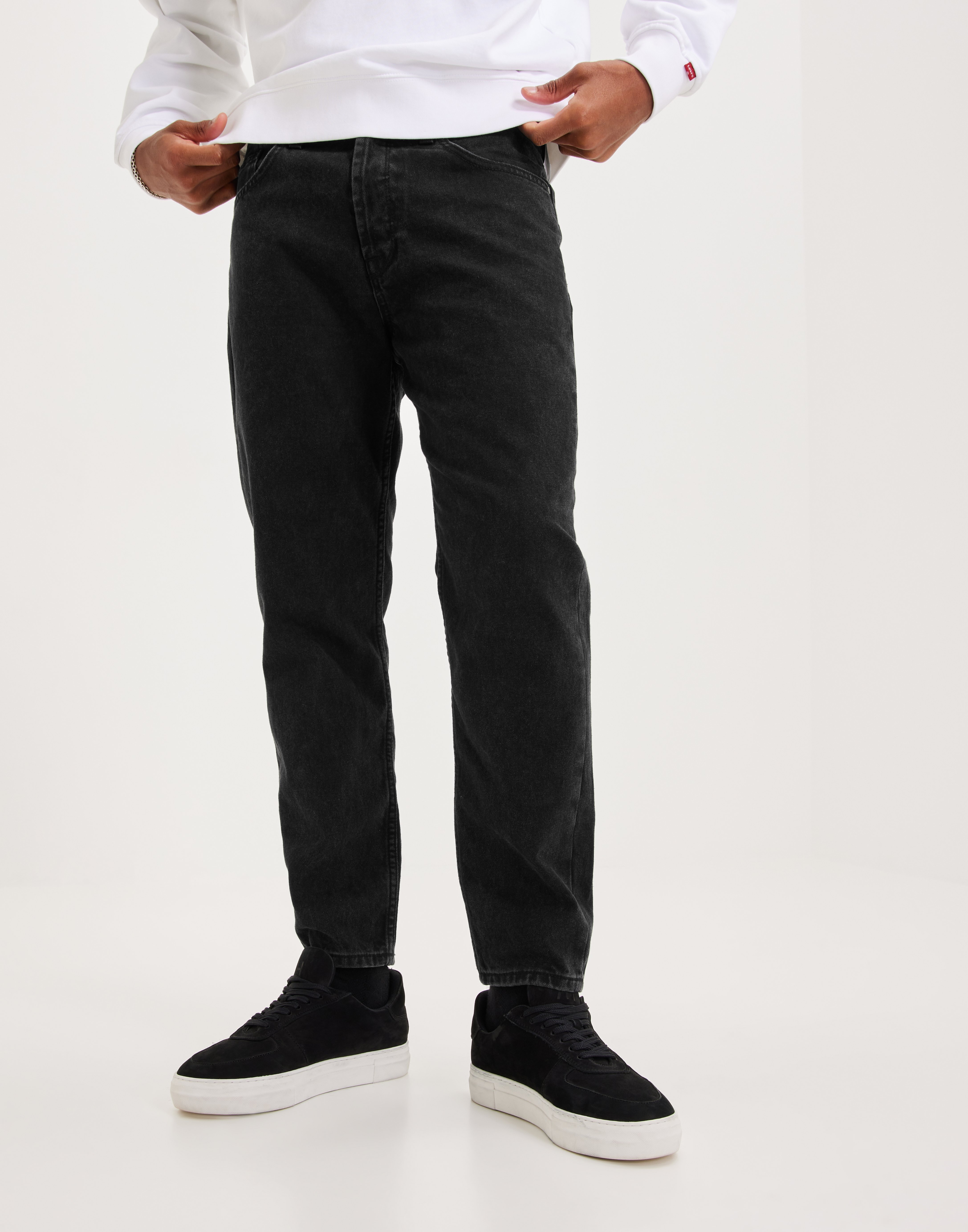 Köp Only & Sons ONSAVI BEAM TAP BLACK 2962 JEANS NO - Black Denim | NLYMAN