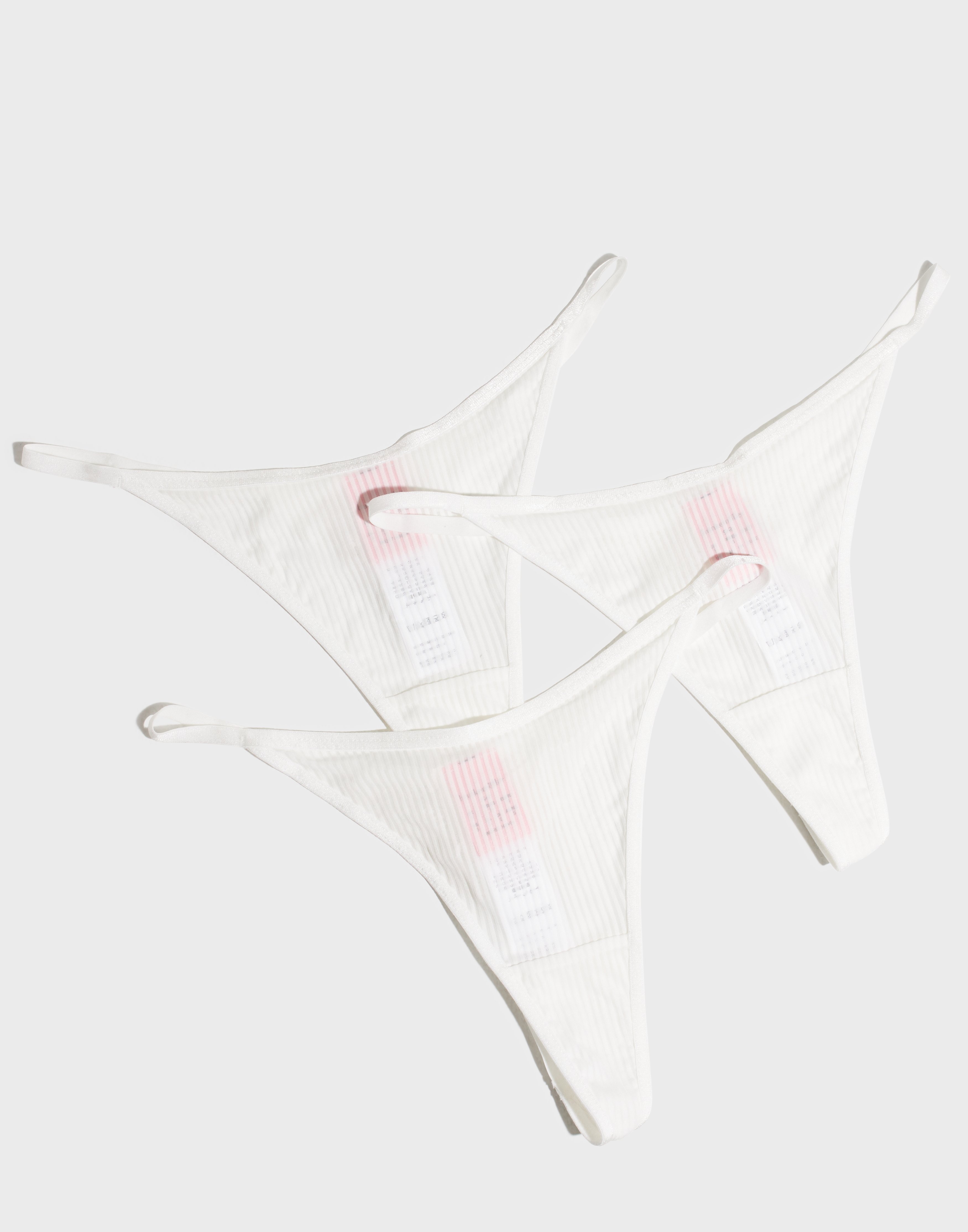 Buy Hunkemöller 3-pack Kaiden HL string t - Snow White | Nelly.com