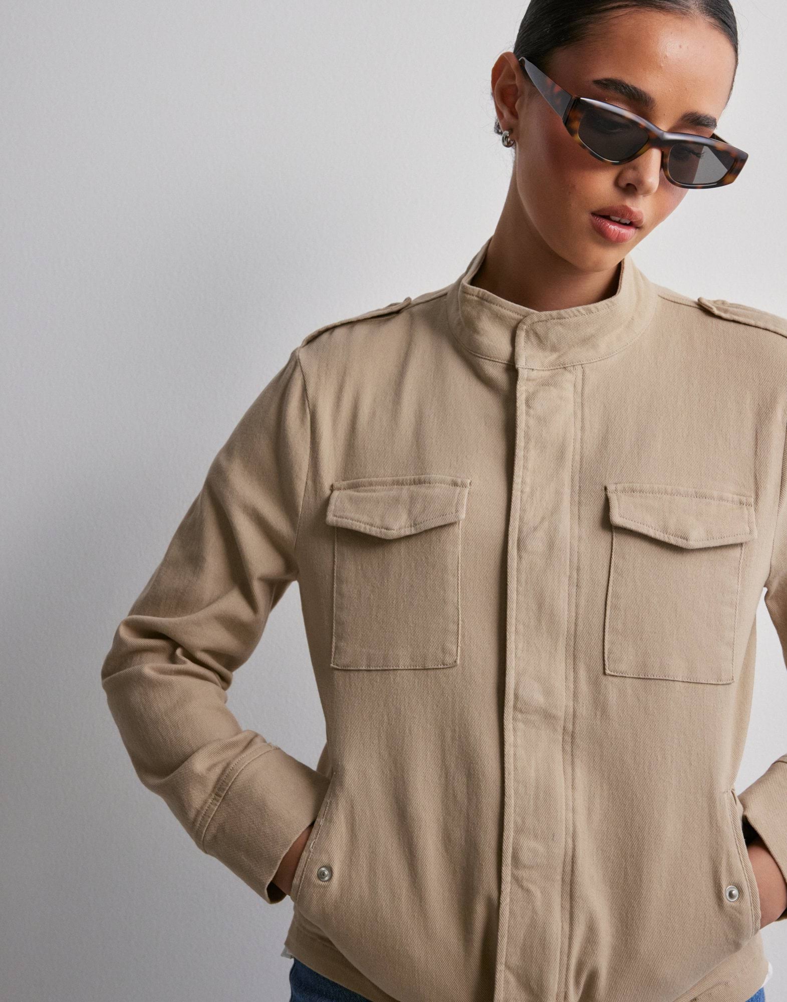 Buy Neo Noir Ryan Jacket - Sand | Nelly.com