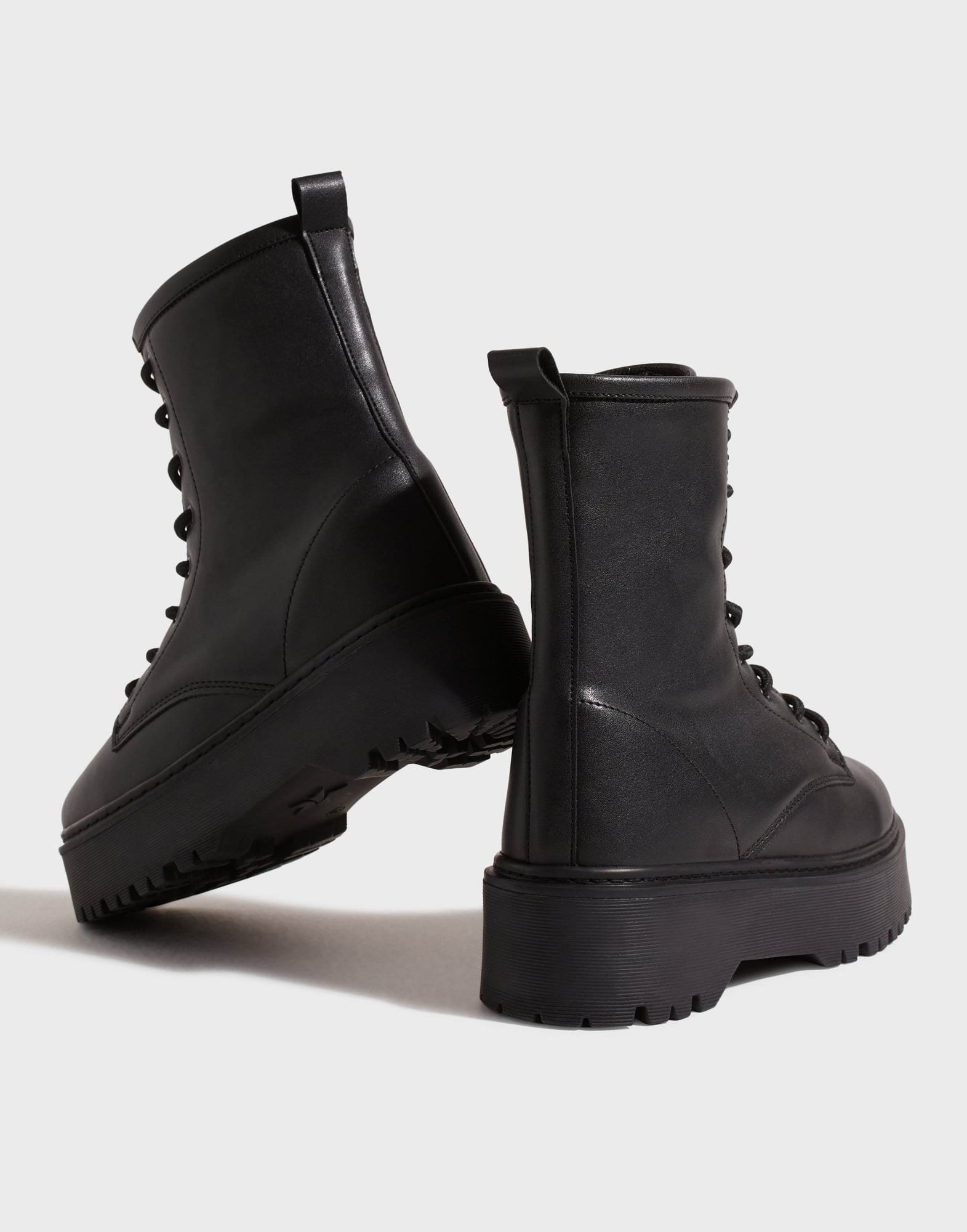 Buy Nelly Chunky Sole Boot - Black | Nelly.com