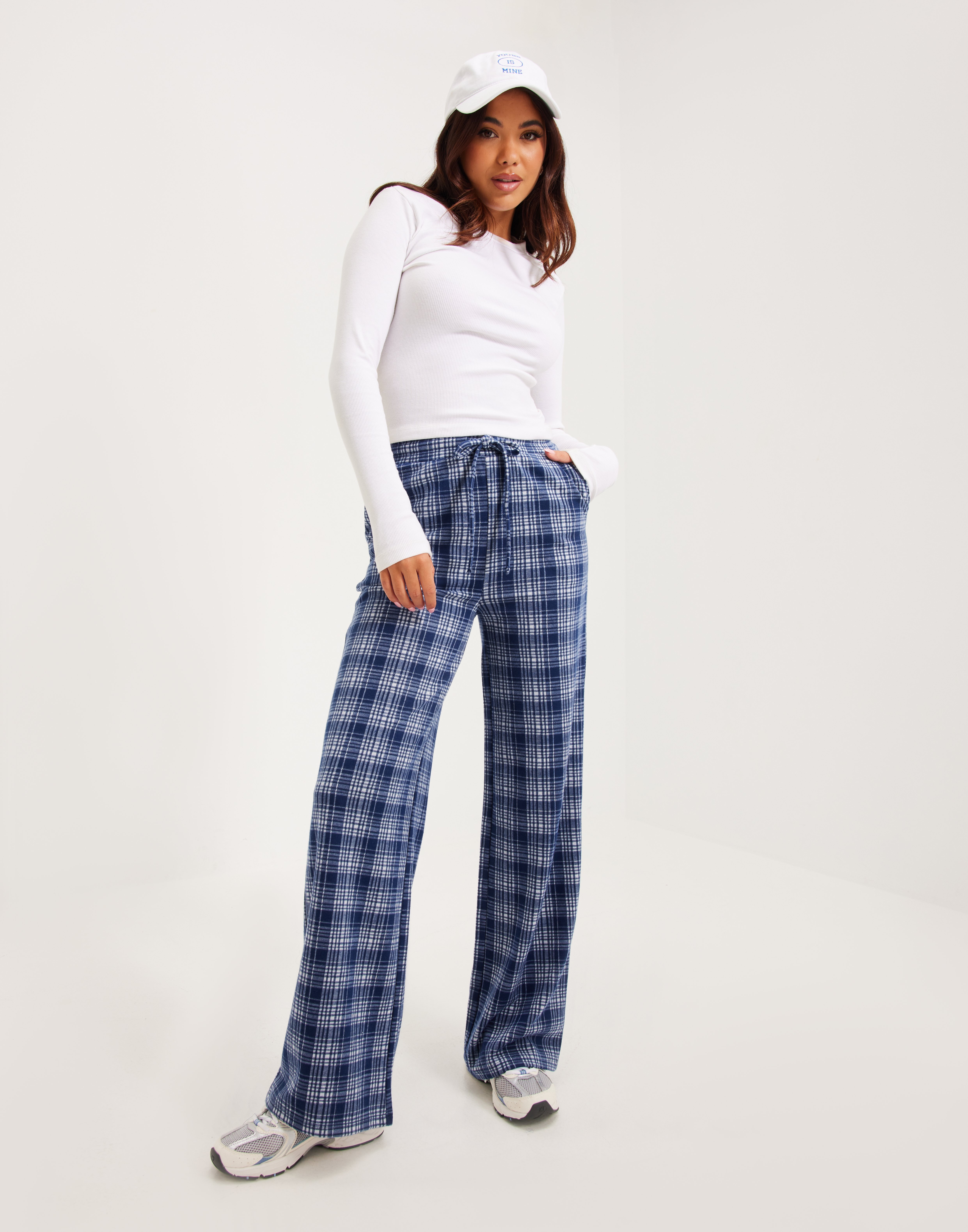 Buy Nelly All I Need Pants - Blue Pattern | Nelly.com