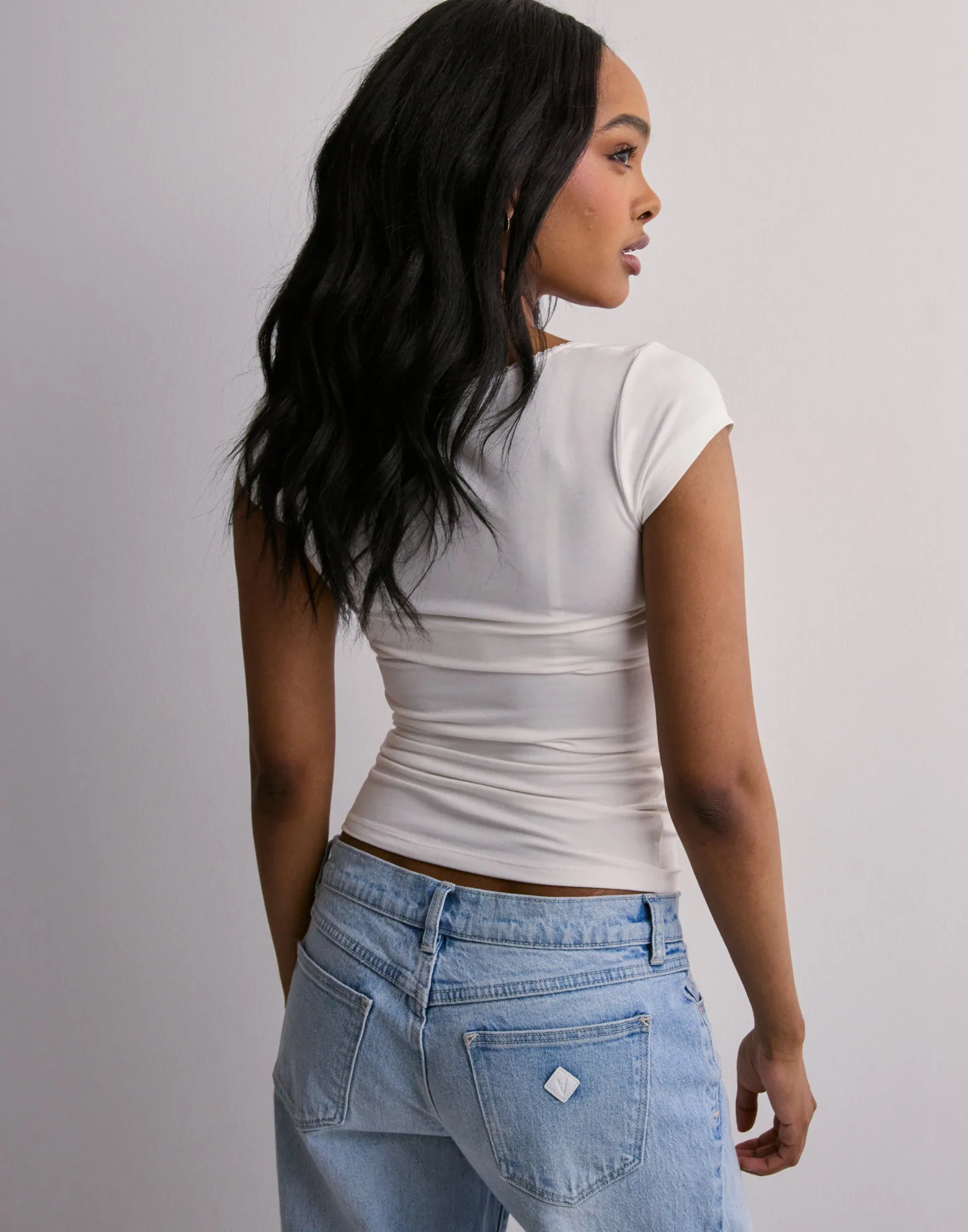 Köp Nelly Romance Shape Top - White | Nelly.com