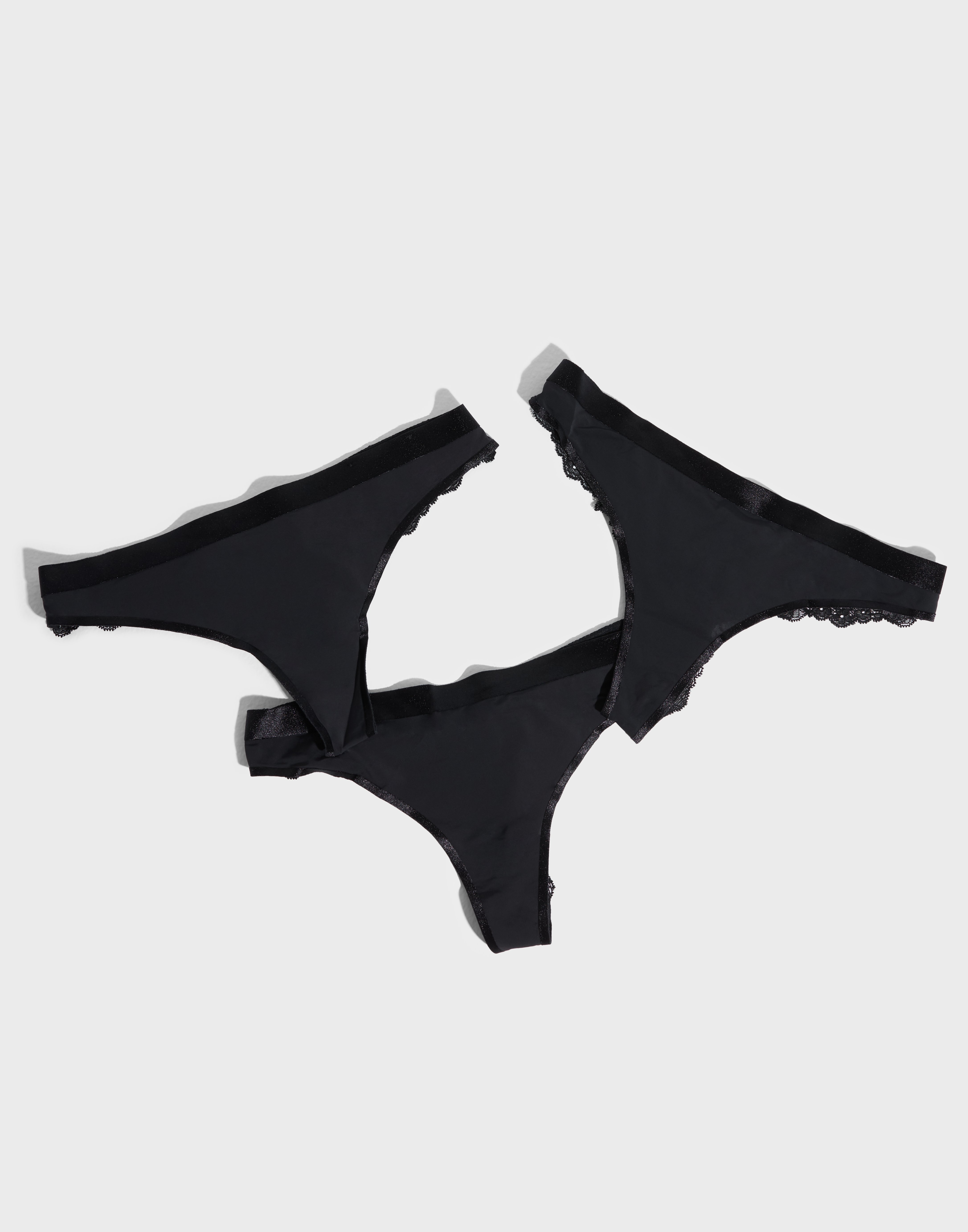 Köp DORINA CRYSTAL-3PP STRING - *NY*Black/Black/Black | Nelly.com