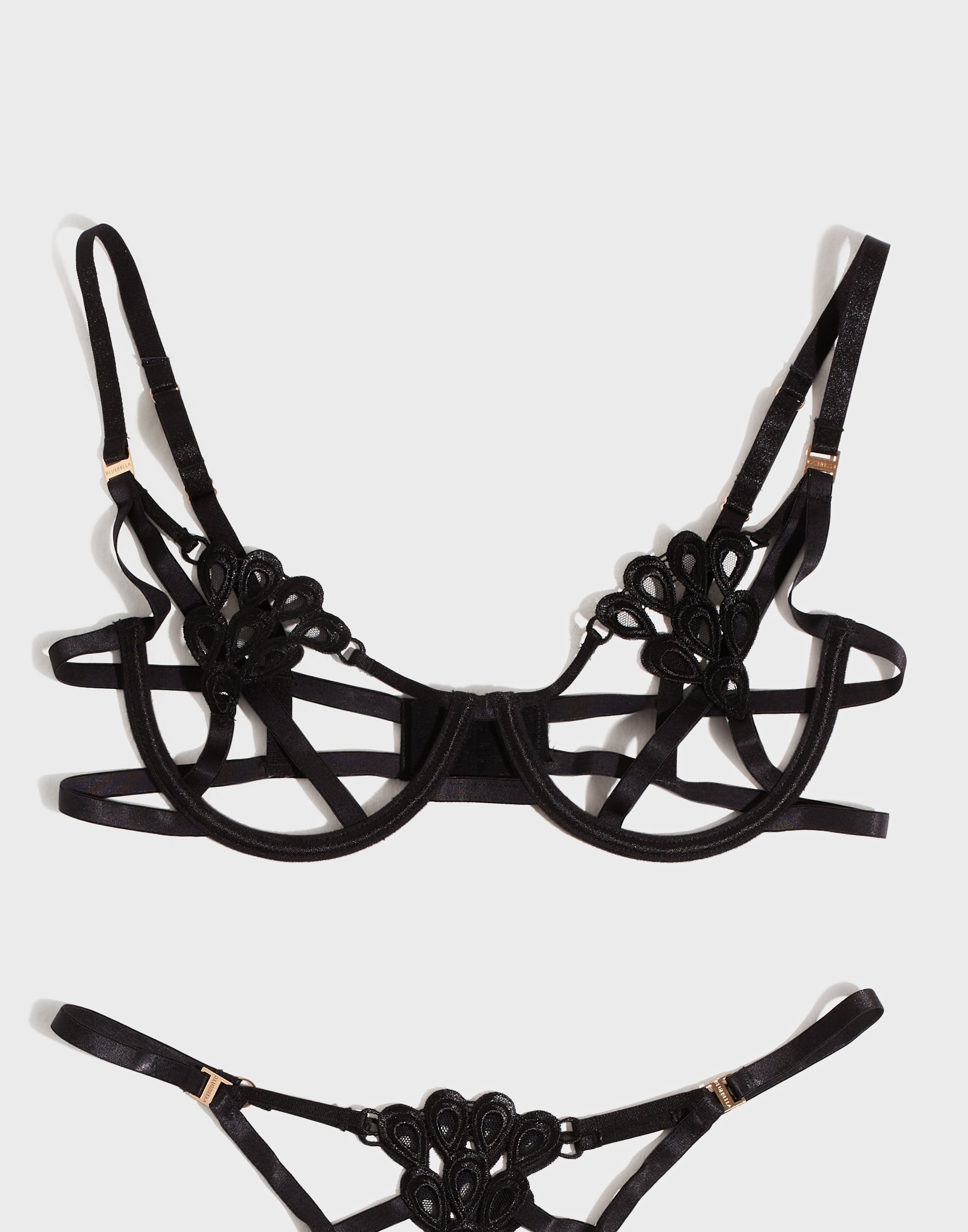 Köp Bluebella Aria Bra - Black | Nelly.com
