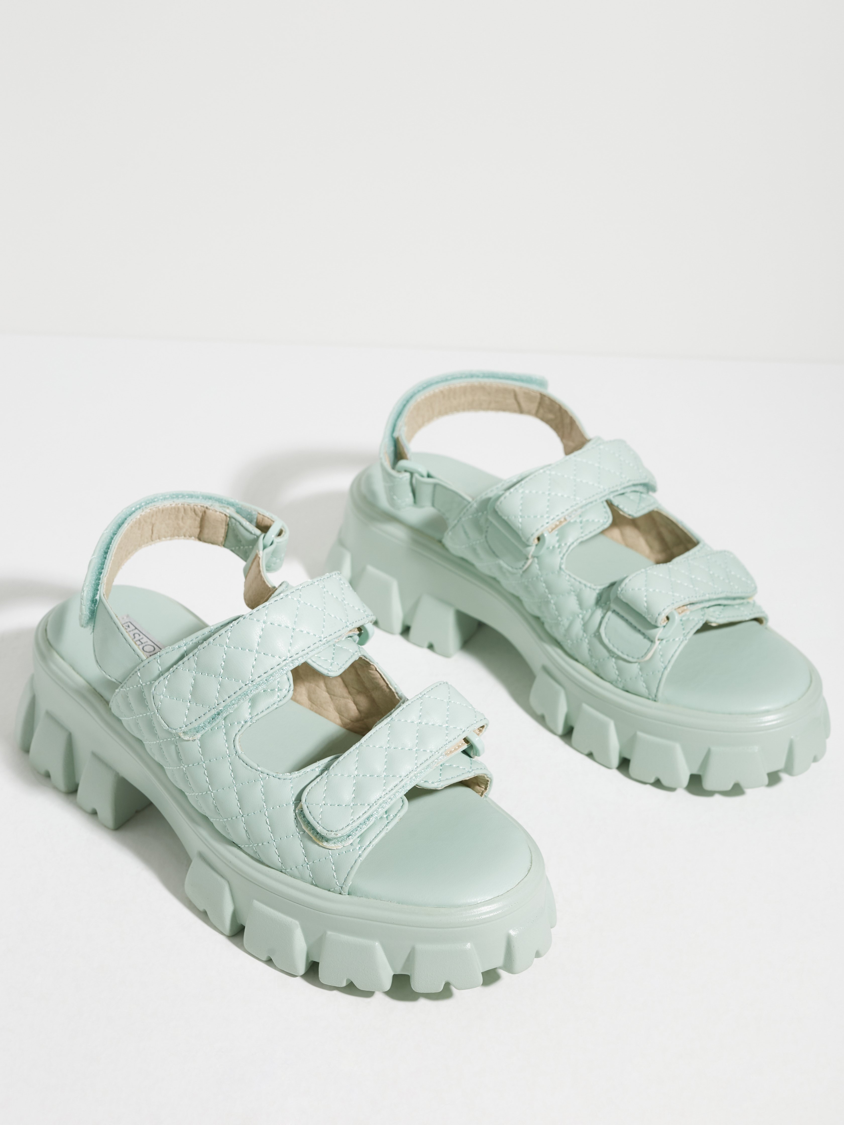 Buy Nelly Velcro Chunky Sandal - Mint | Nelly.com