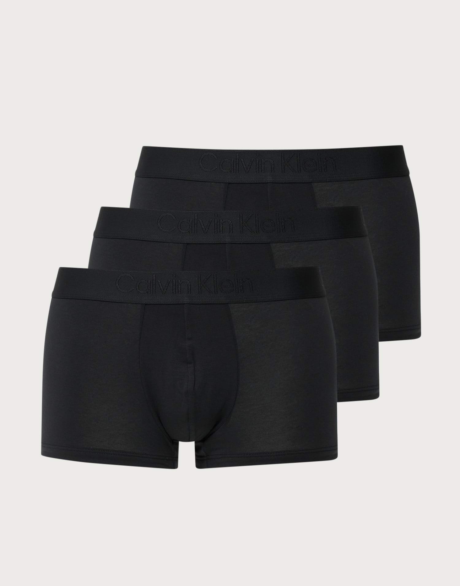 Köp Calvin Klein Underwear LOW RISE TRUNK 3PK - BLACK, BLACK, BLACK ...